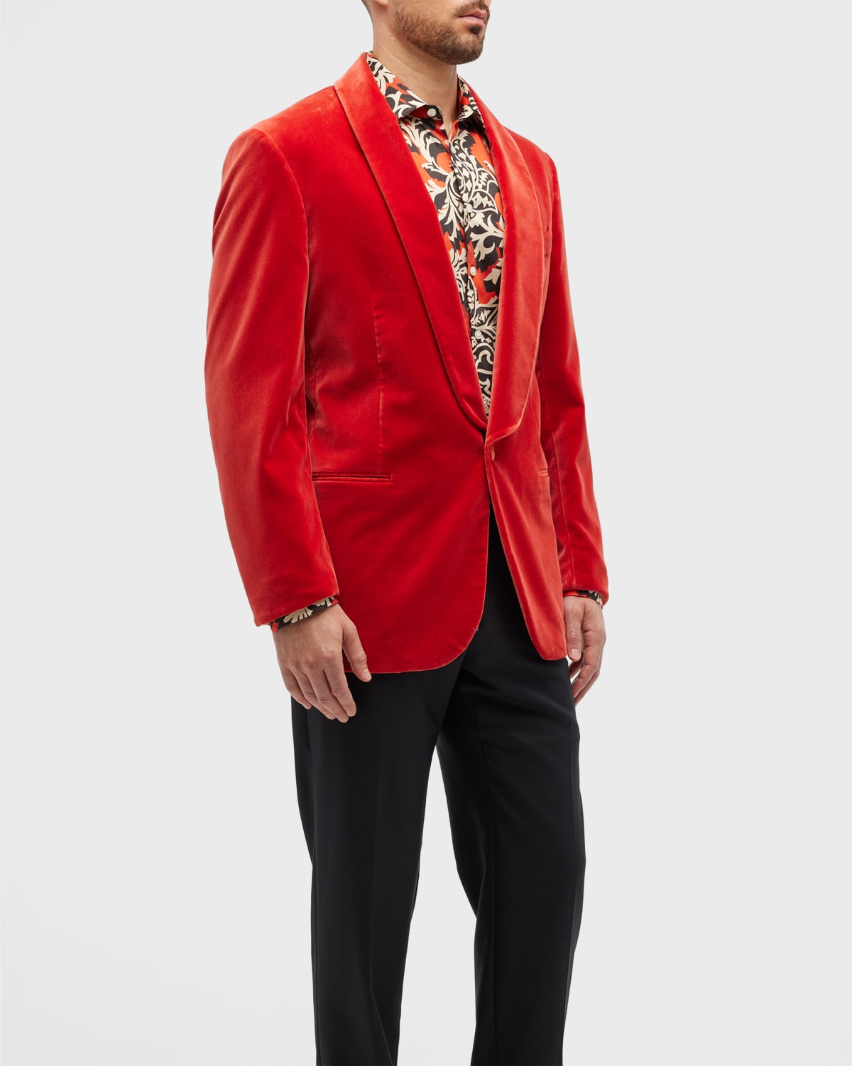 Long Tuxedo Jacket | Neiman Marcus