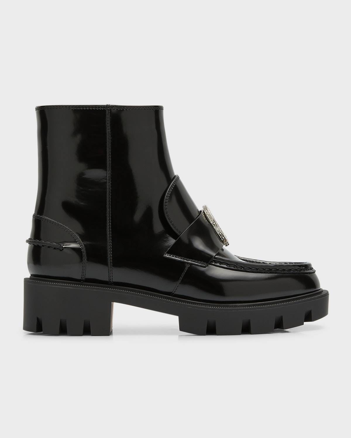 Patent Leather Bootie Shoes | Neiman Marcus