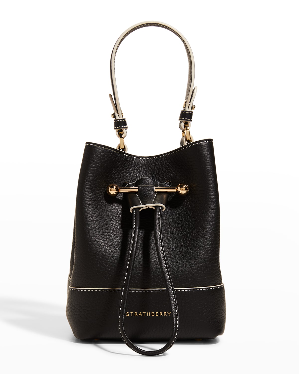 Leather Bucket Handbag | Neiman Marcus