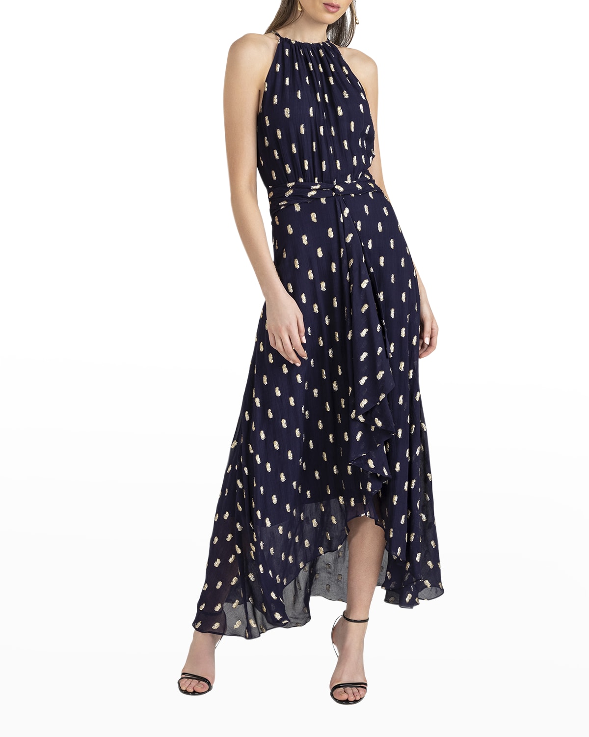 High Neckline Dress | Neiman Marcus