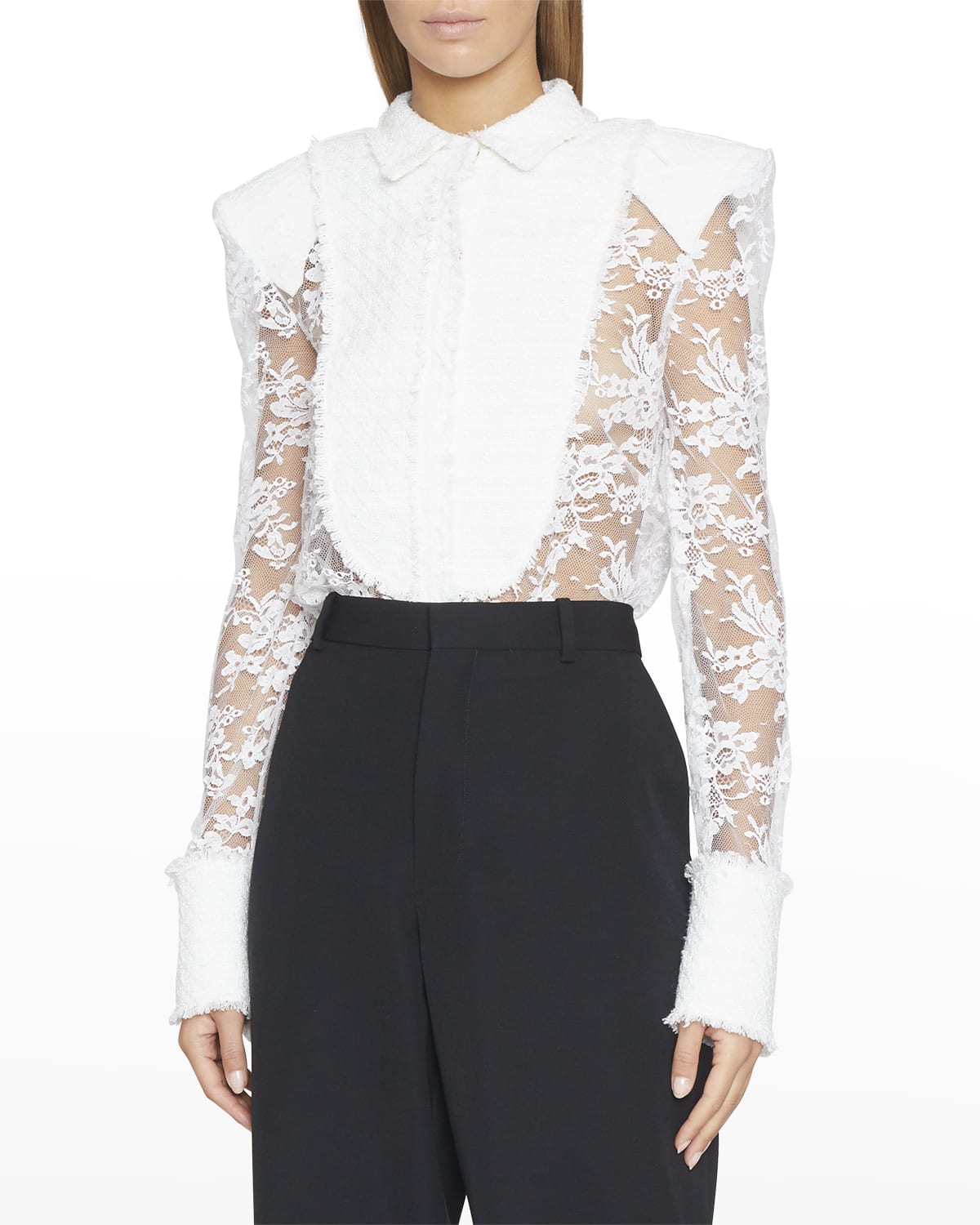 Womens Sheer Top | Neiman Marcus