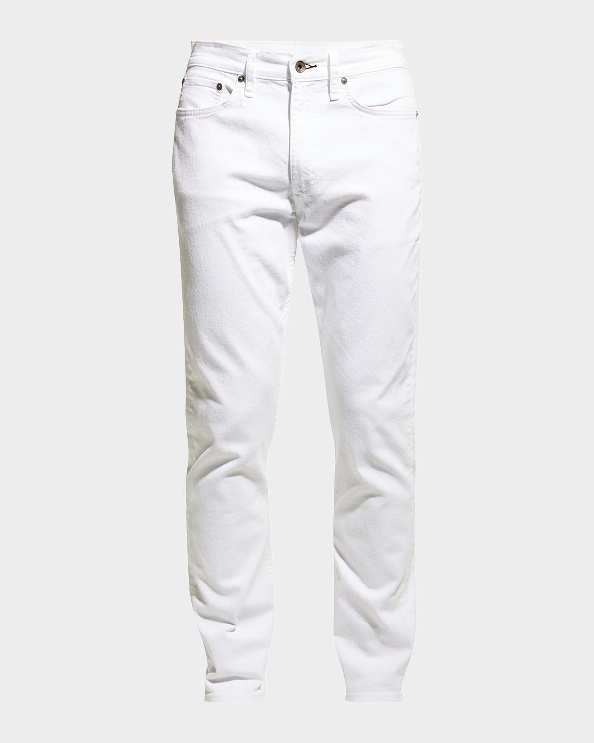 White Stretch Pants | Neiman Marcus