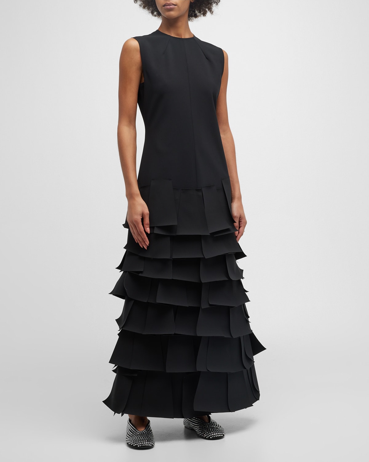Laser Cut Dress | Neiman Marcus