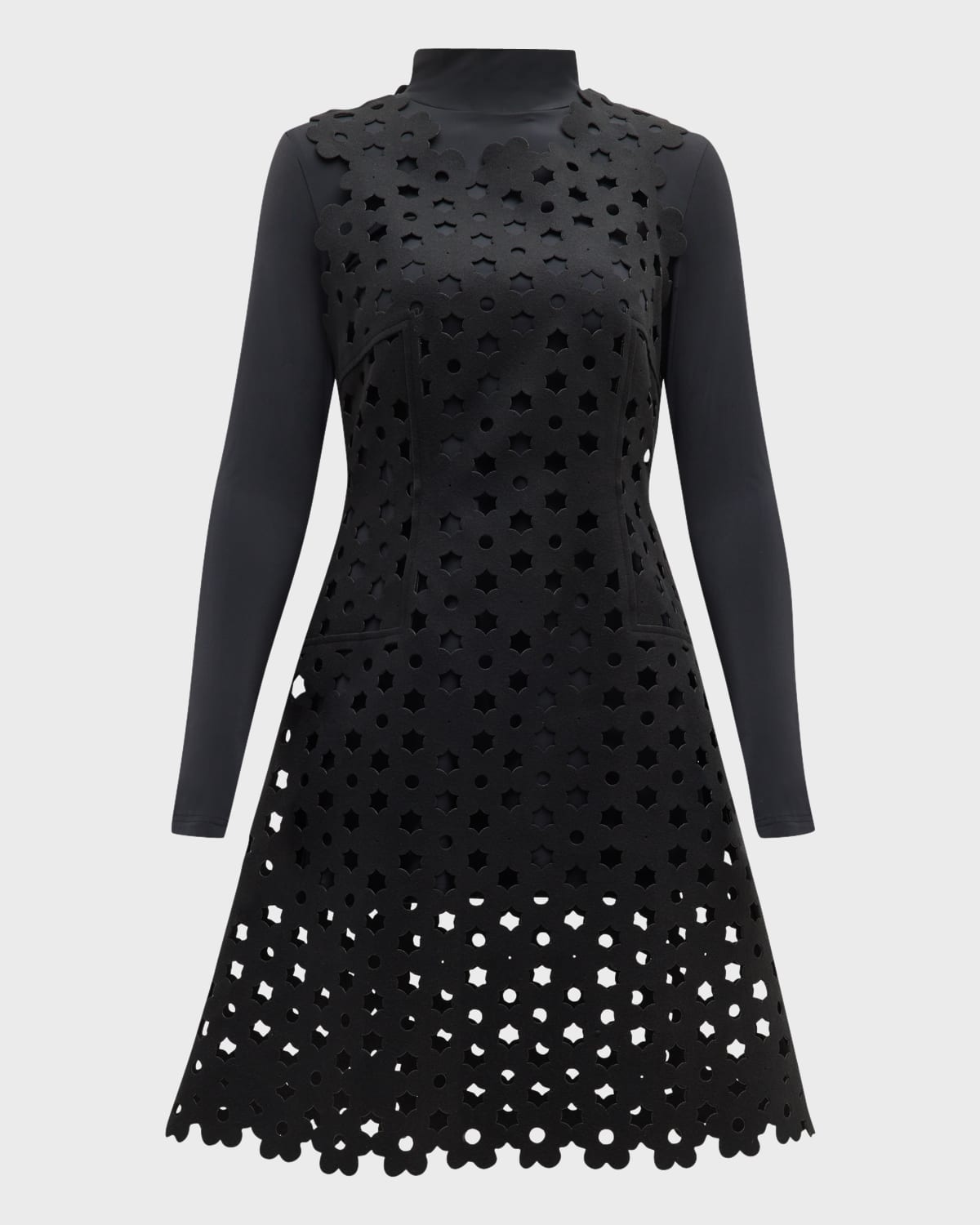 Laser Cut Dress | Neiman Marcus