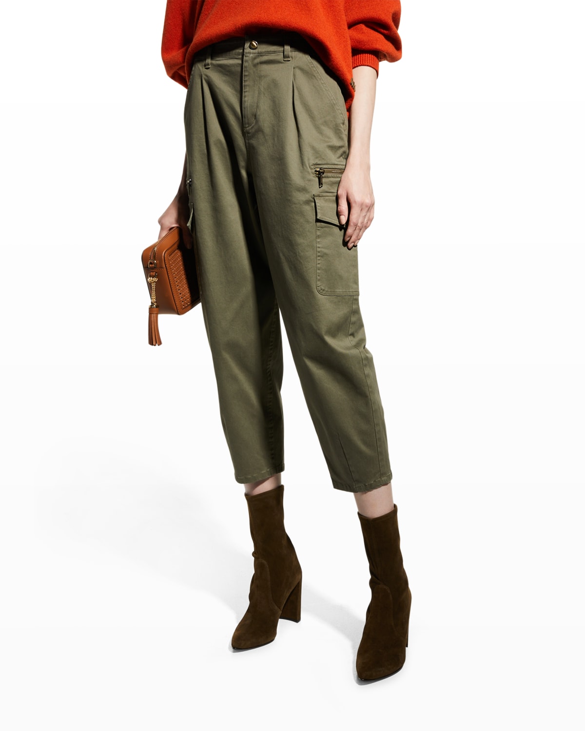 Back Zip Pants | Neiman Marcus