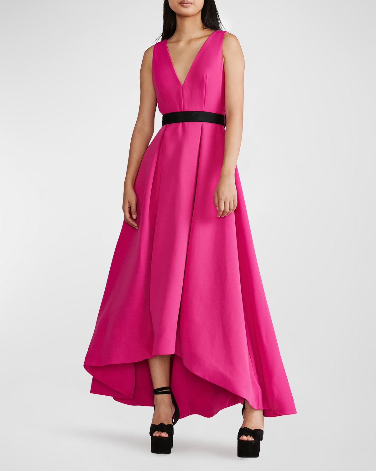 High Low Hem Gown | Neiman Marcus