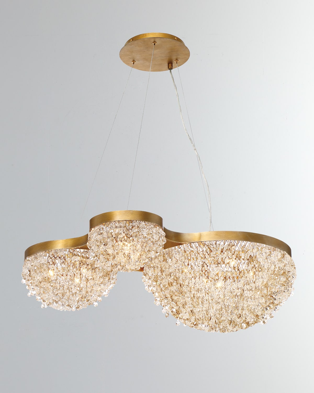 Eurofase Sue-Ann 12-Light Chandelier, 30" | Neiman Marcus