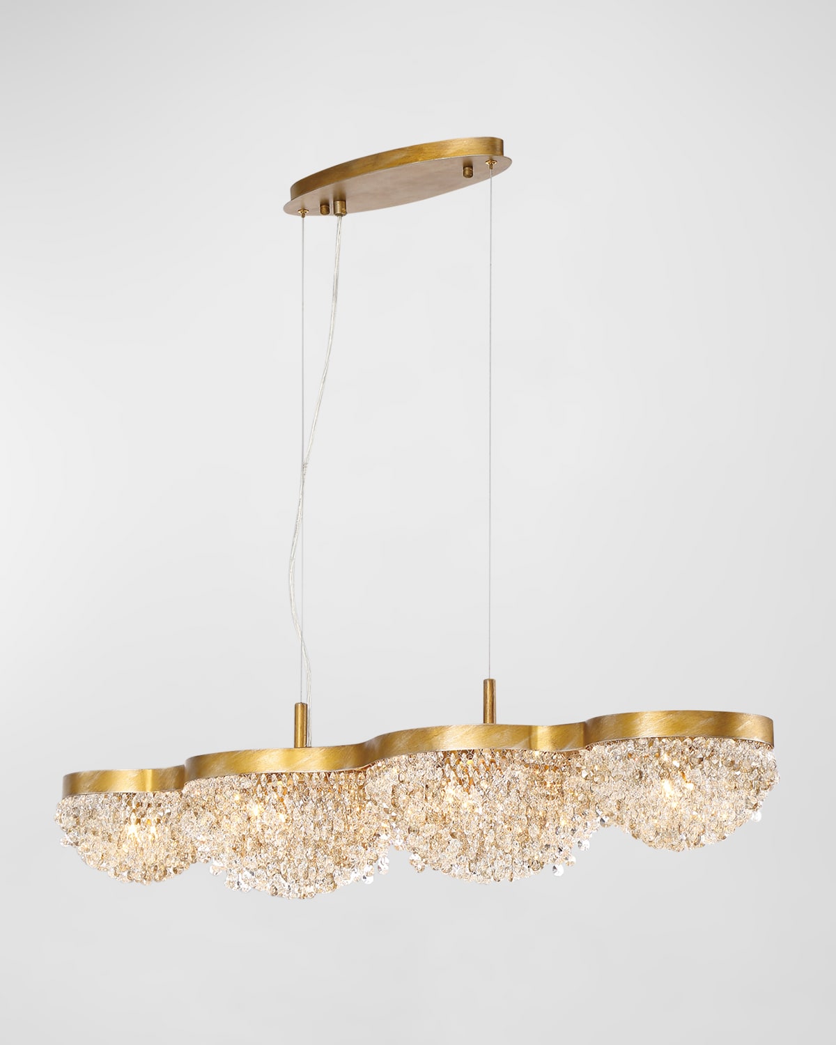 Eurofase Sue-Ann 57" Linear Chandelier | Neiman Marcus