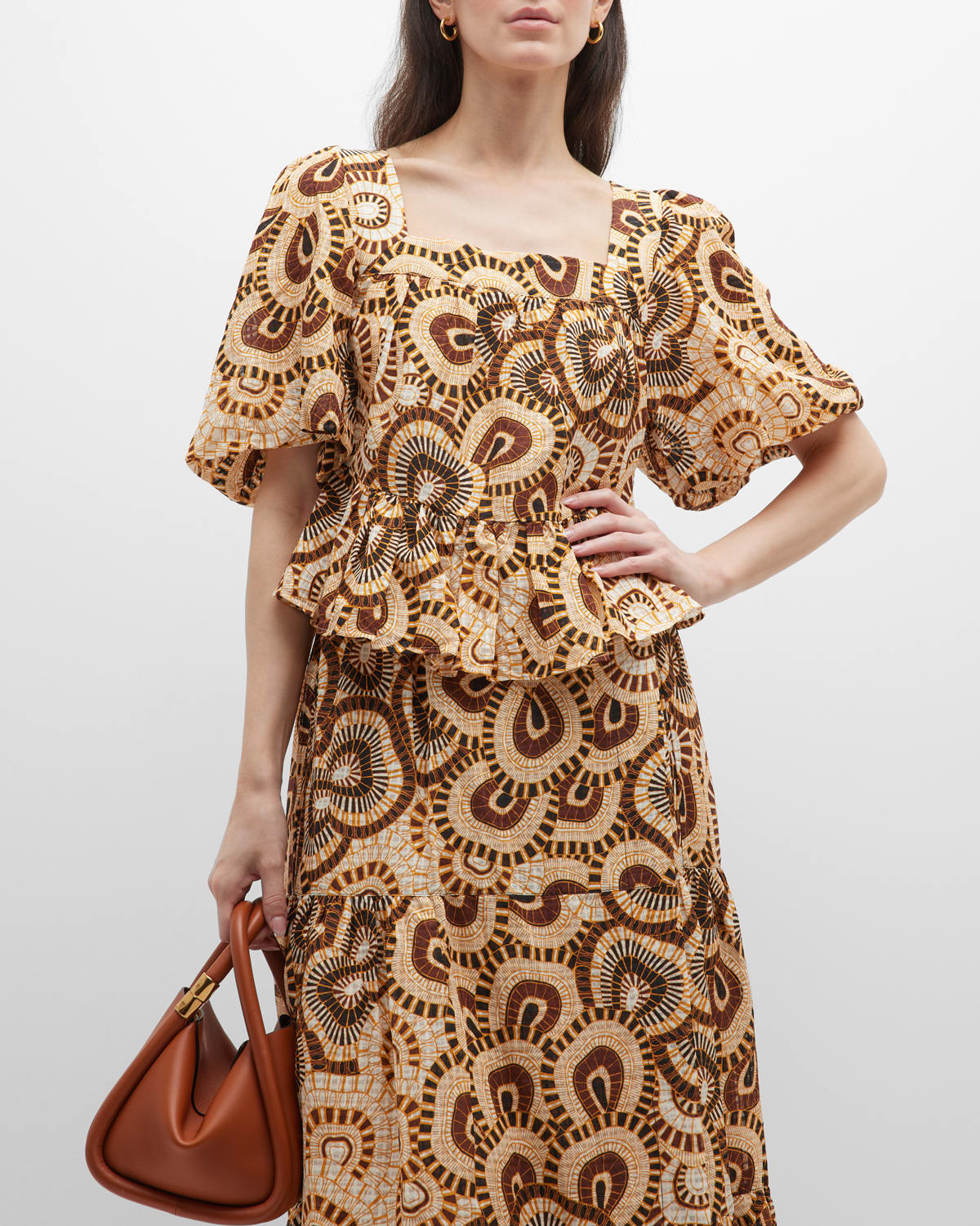 Geometric Print Top | Neiman Marcus