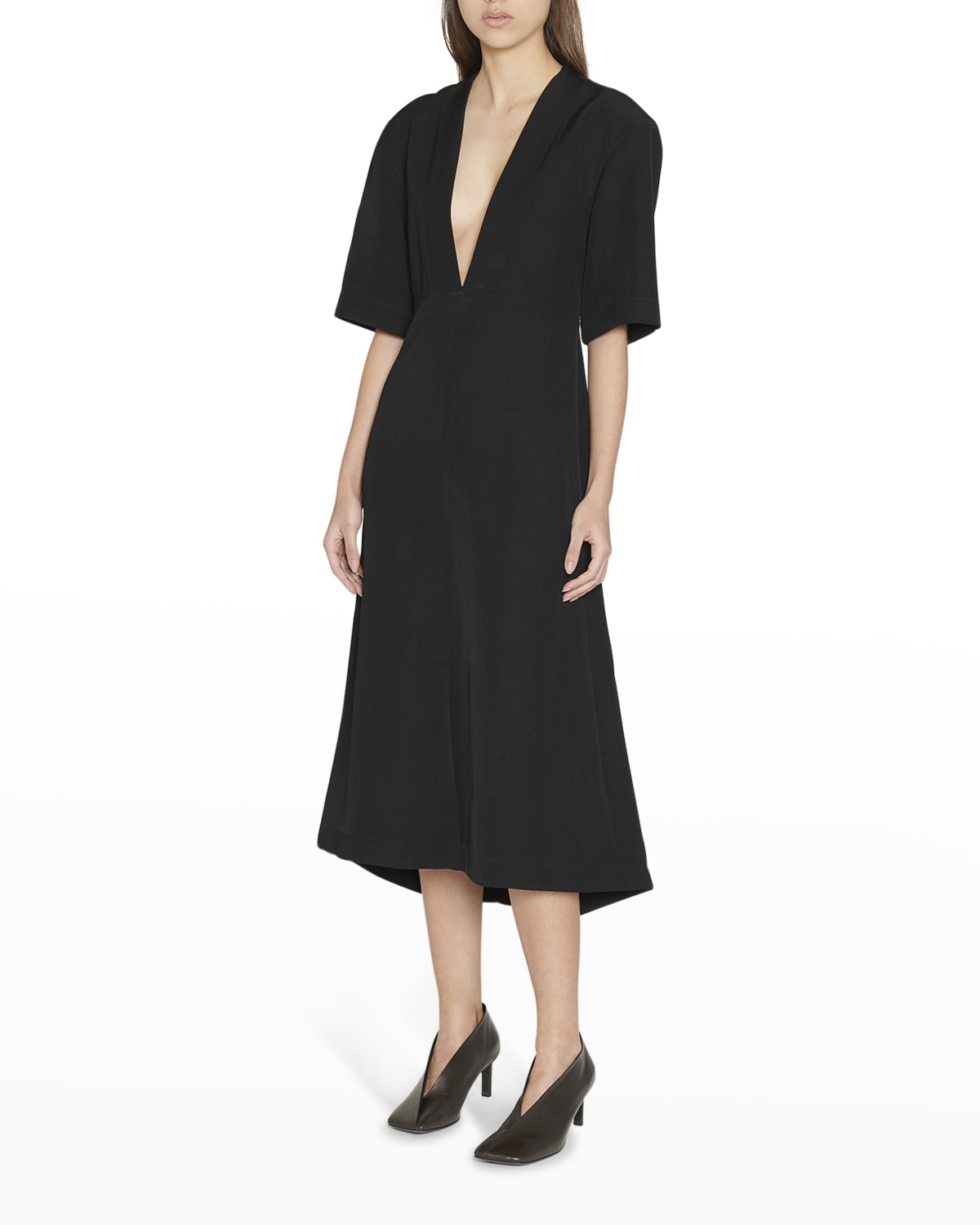 V Neck Dress | Neiman Marcus