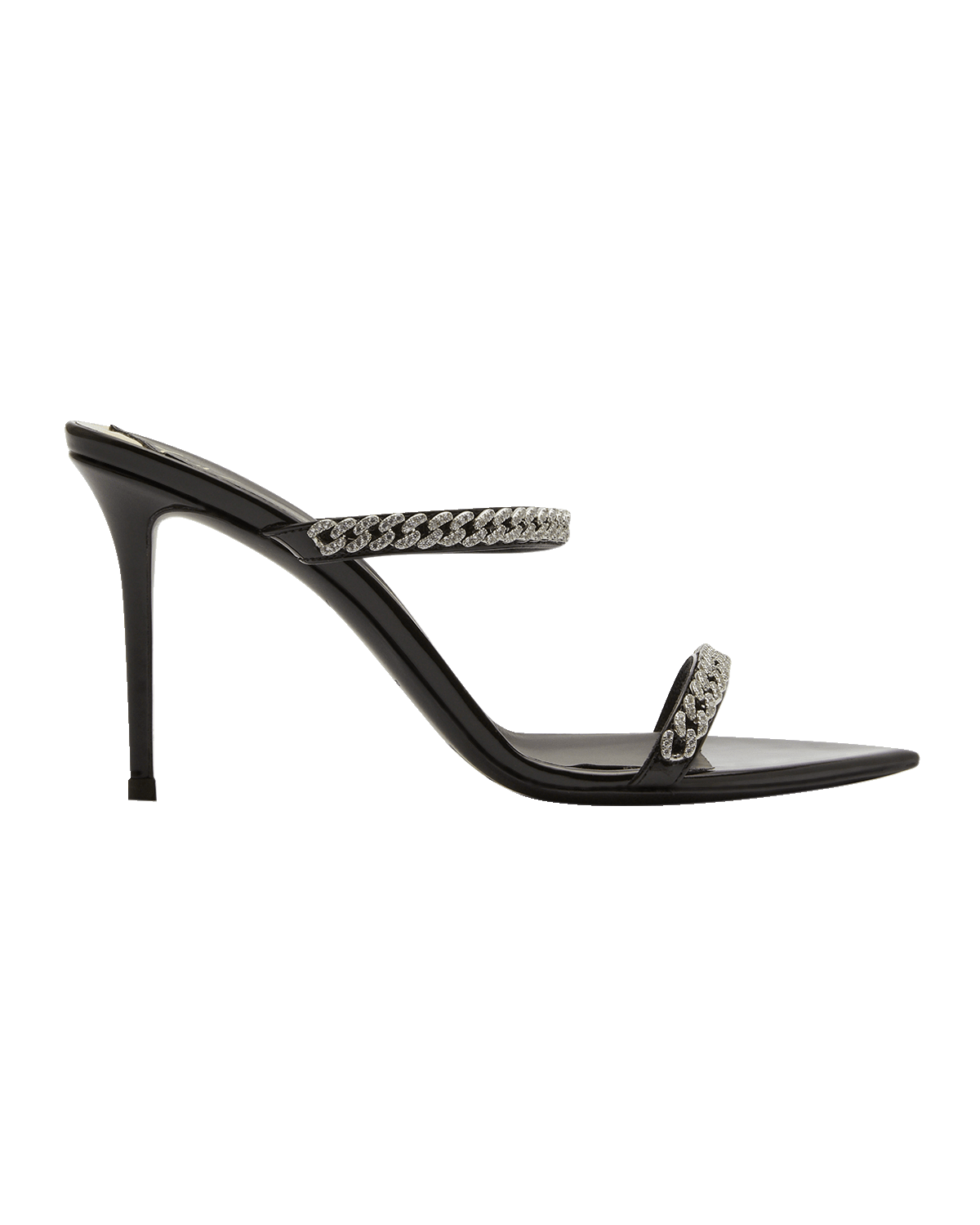 Paris Texas Holly Linda Swarovski® Mule Sandals | Neiman Marcus