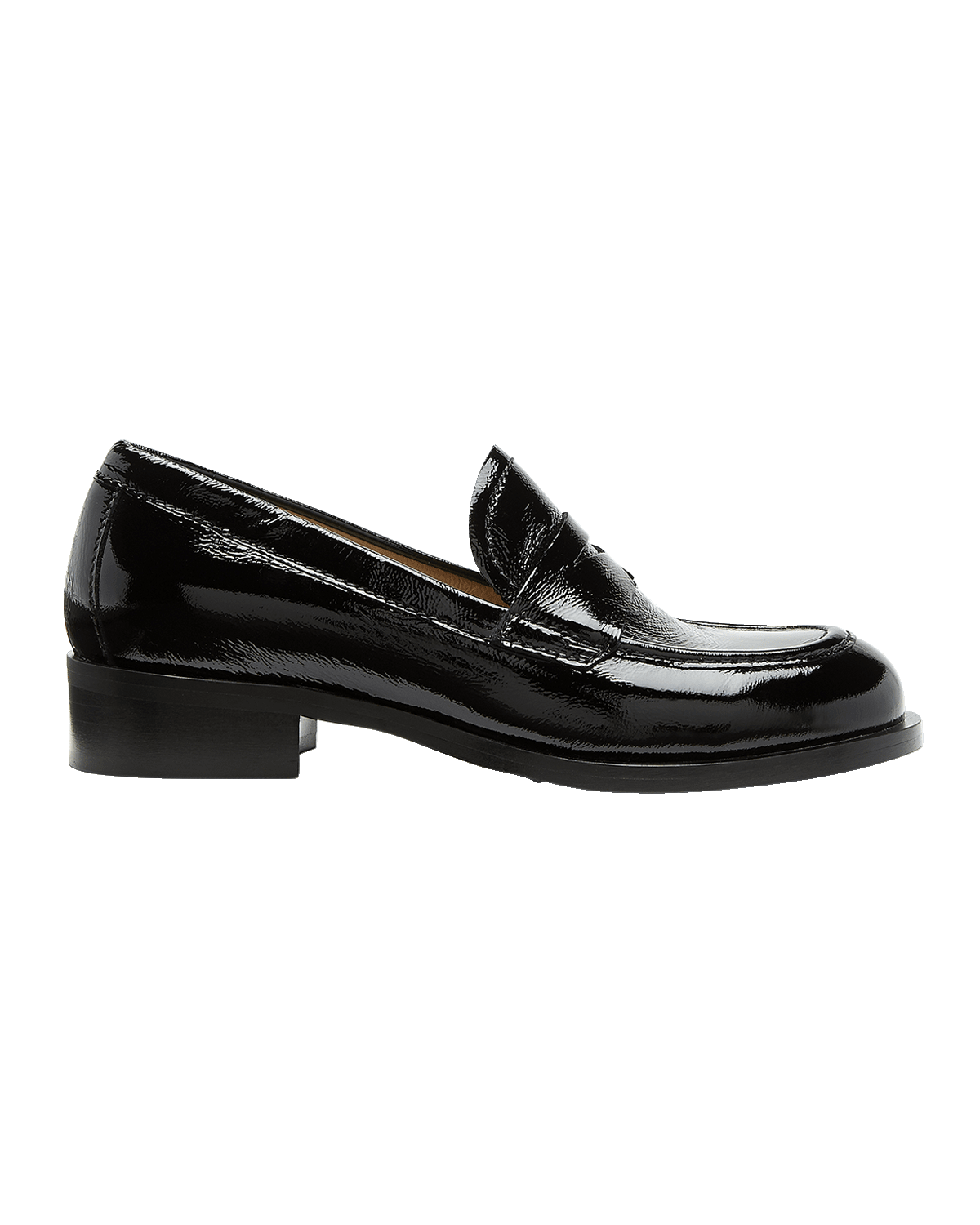 Veronica Beard Wynter Leather Heeled Loafer Mules | Neiman Marcus