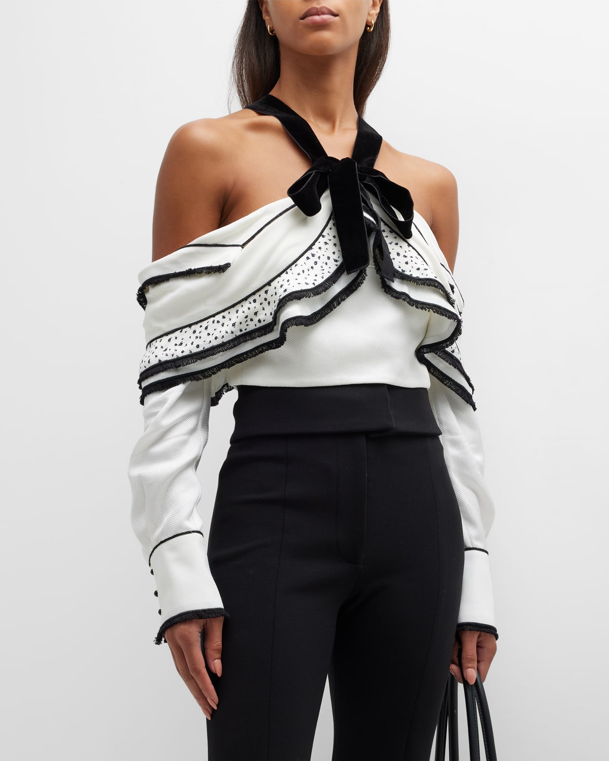 Cold Shoulder Top | Neiman Marcus