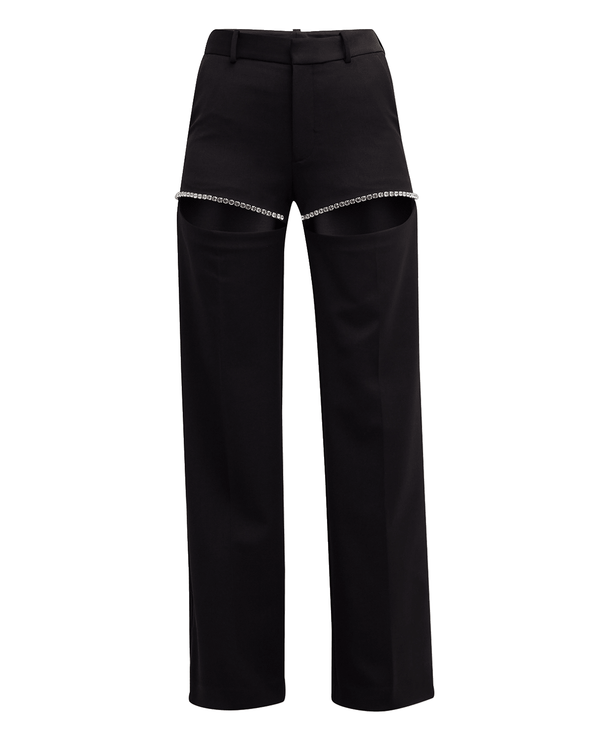 Lapointe Faux Leather Belted Wide Leg Pants Neiman Marcus