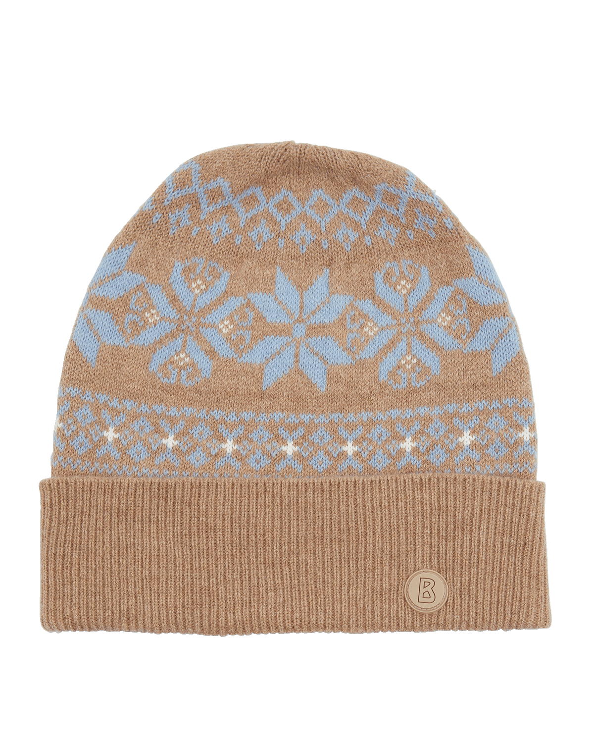 Adrienne Landau Metallic Beanie W/ Faux Fur Pom | Neiman Marcus