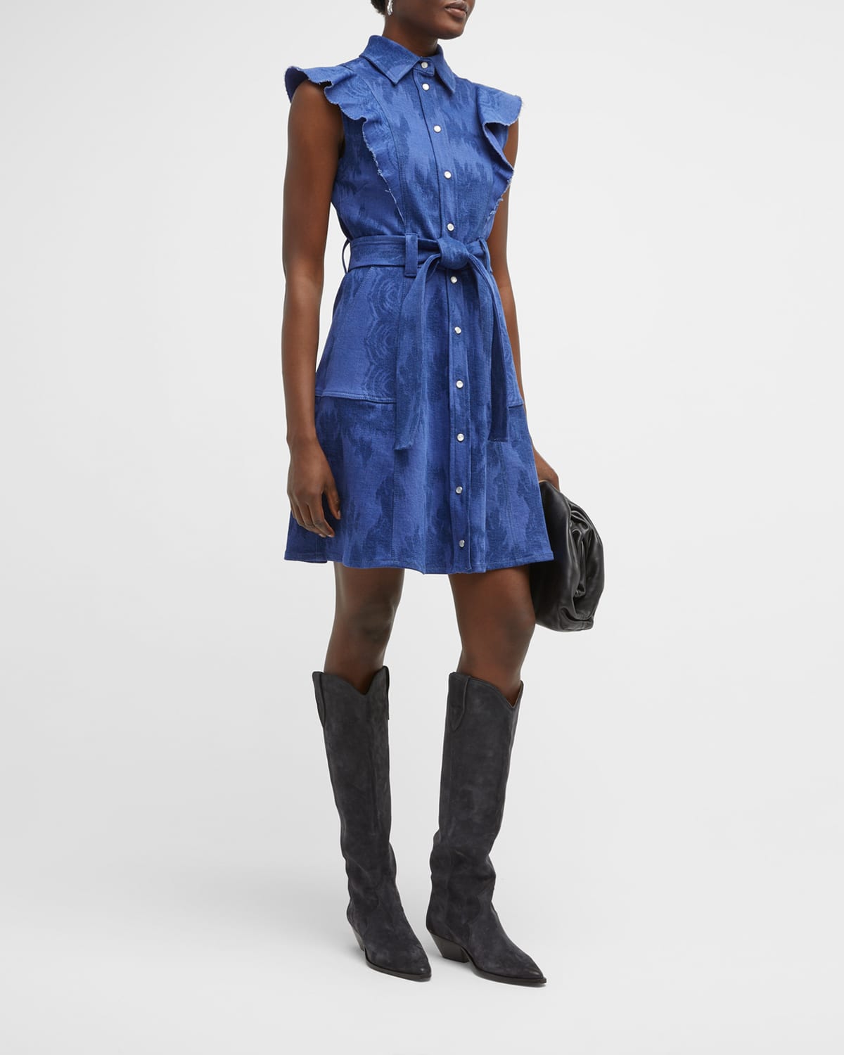 Snap Front Dress | Neiman Marcus