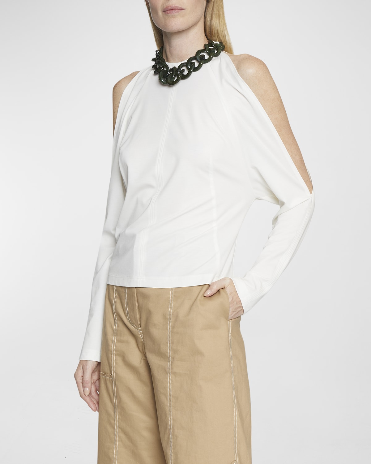 Cold Shoulder Top | Neiman Marcus