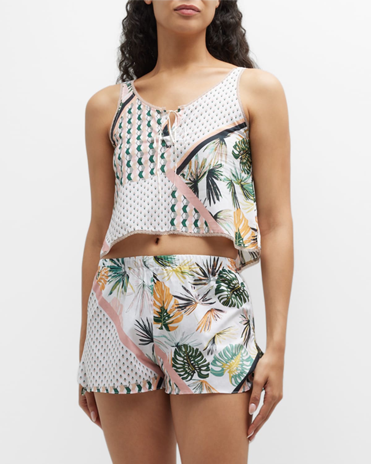 Geometric Print Top | Neiman Marcus