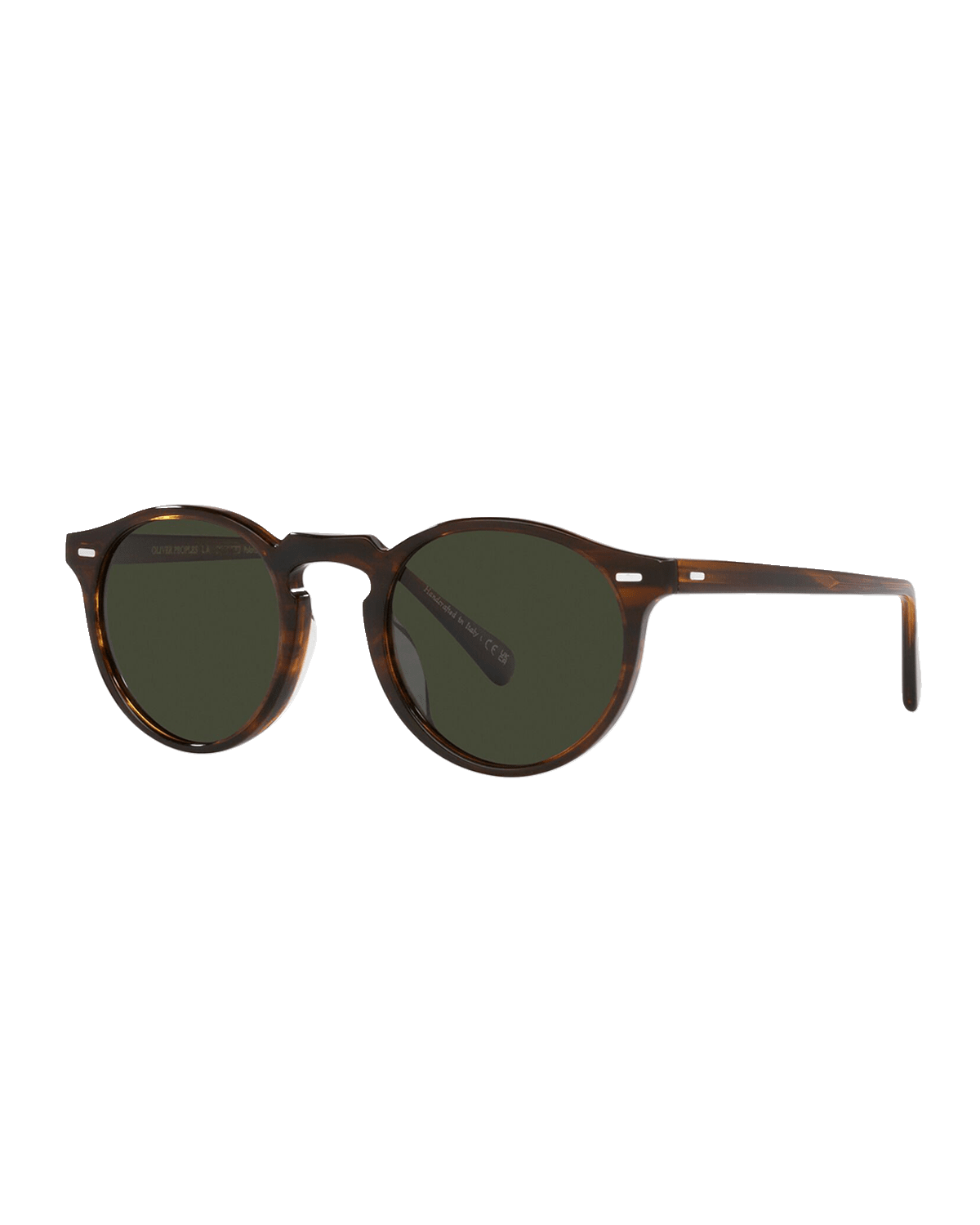 Prada Mens Half Rim Square Polarized Sunglasses Neiman Marcus