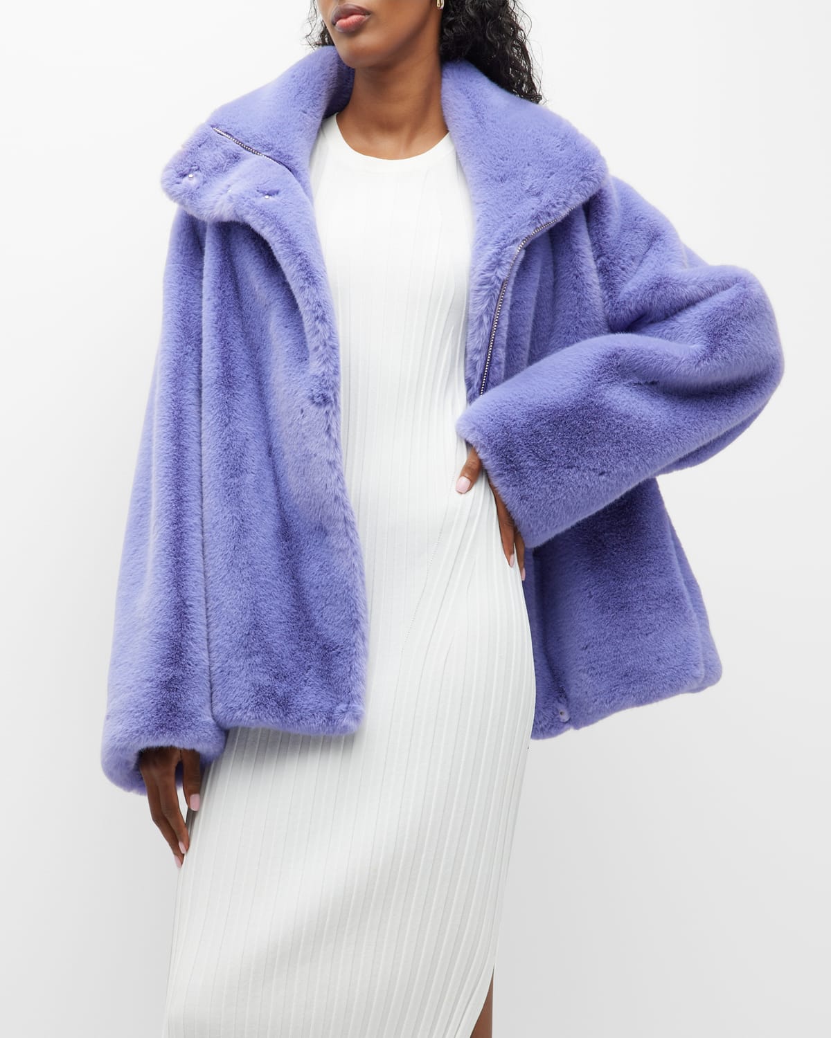 Faux Fur Outerwear | Neiman Marcus
