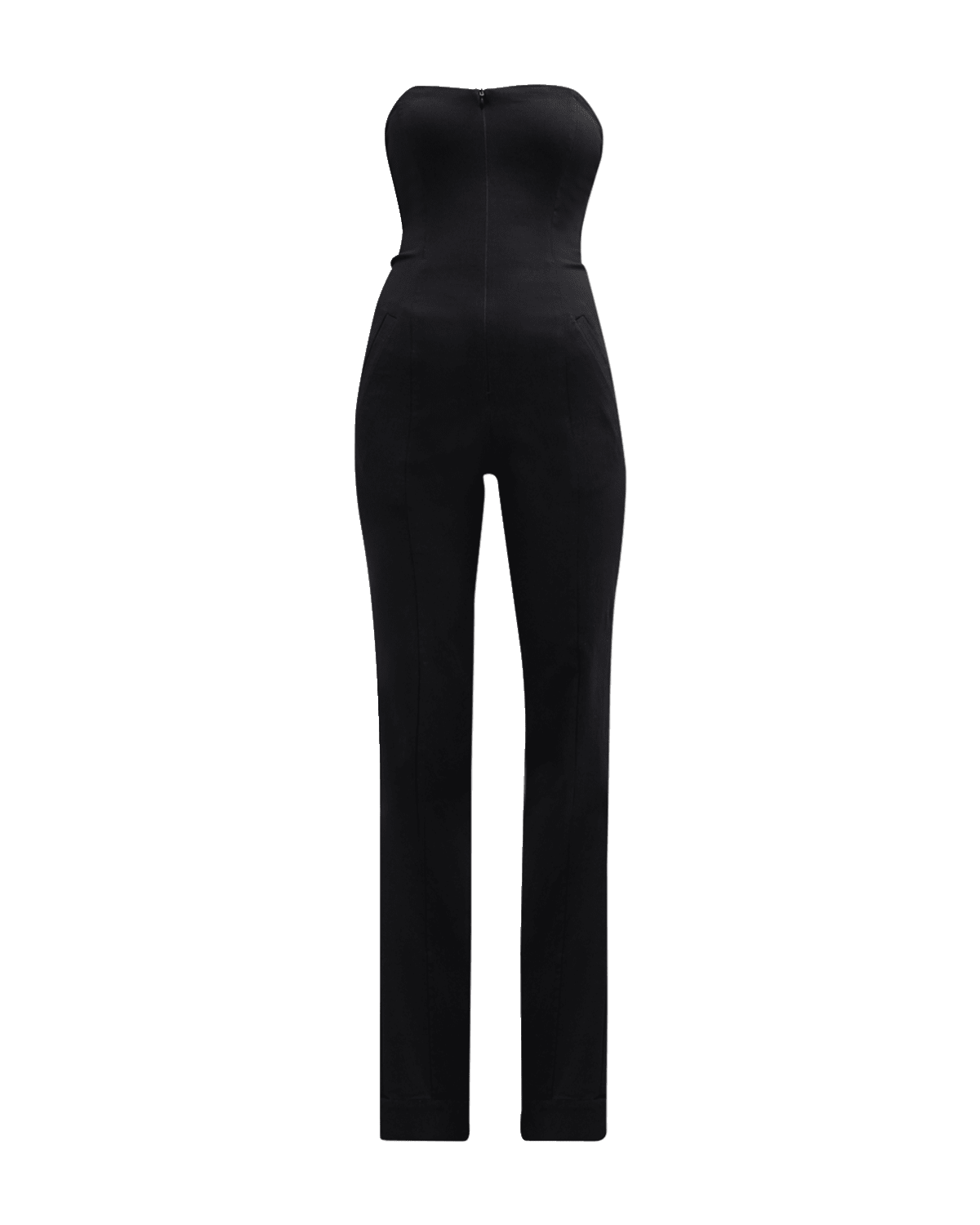 Fuzzi Strapless Wide Leg Tulle Jumpsuit Neiman Marcus