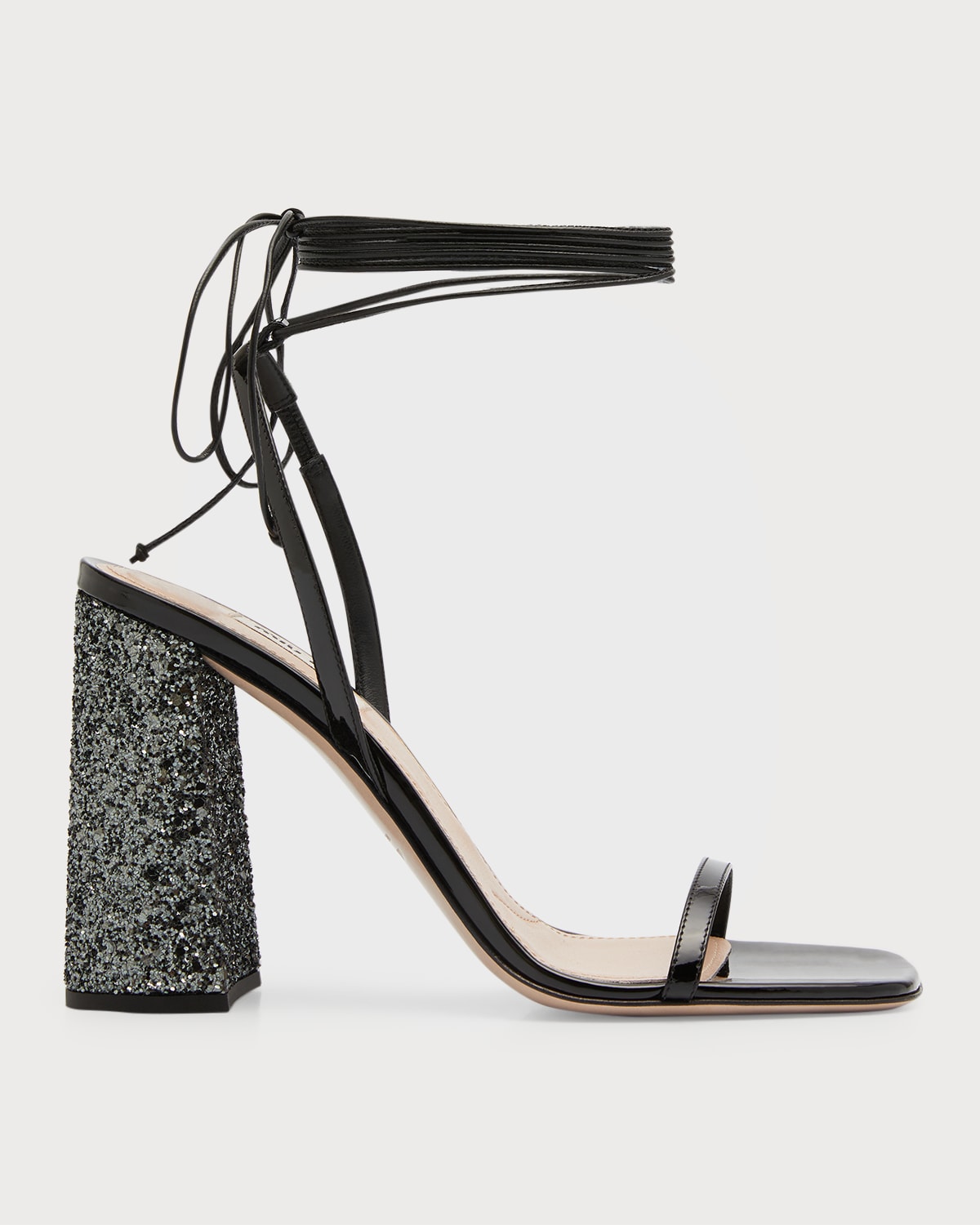 Black Ankle Wrap Shoes | Neiman Marcus