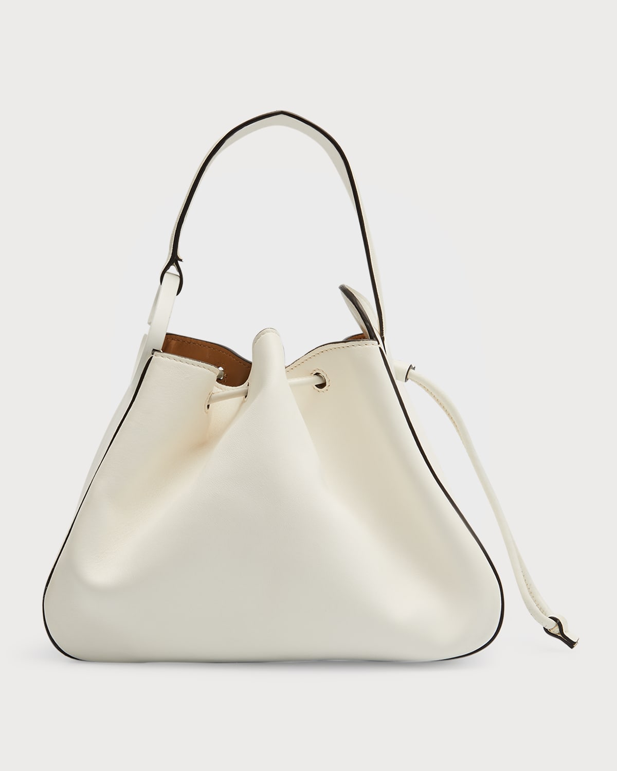 Leather Drawstring Bag | Neiman Marcus