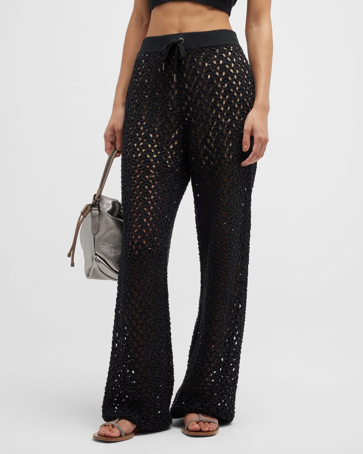 Cotton Knit Pants | Neiman Marcus