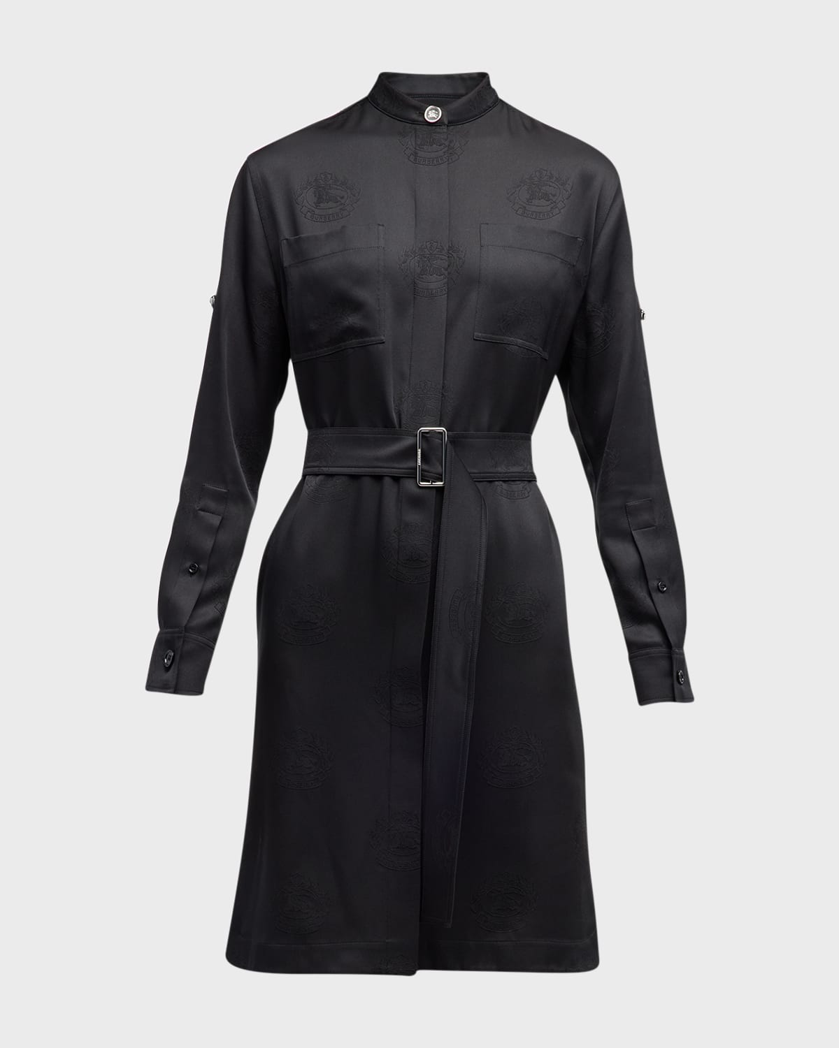 Black Belted Dress | Neiman Marcus