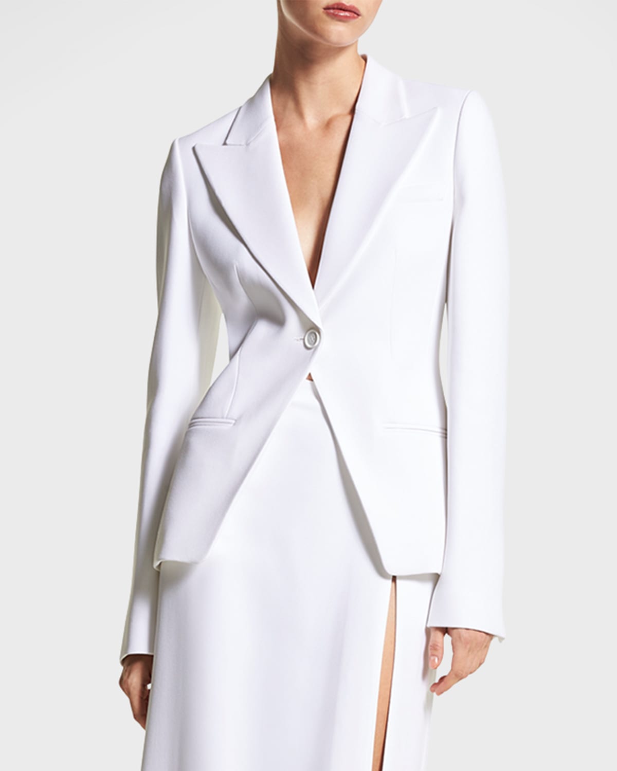 Womens Crepe Jacket | Neiman Marcus