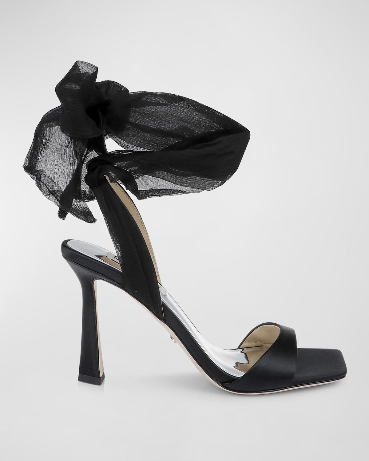 Black Ankle Wrap Shoes | Neiman Marcus