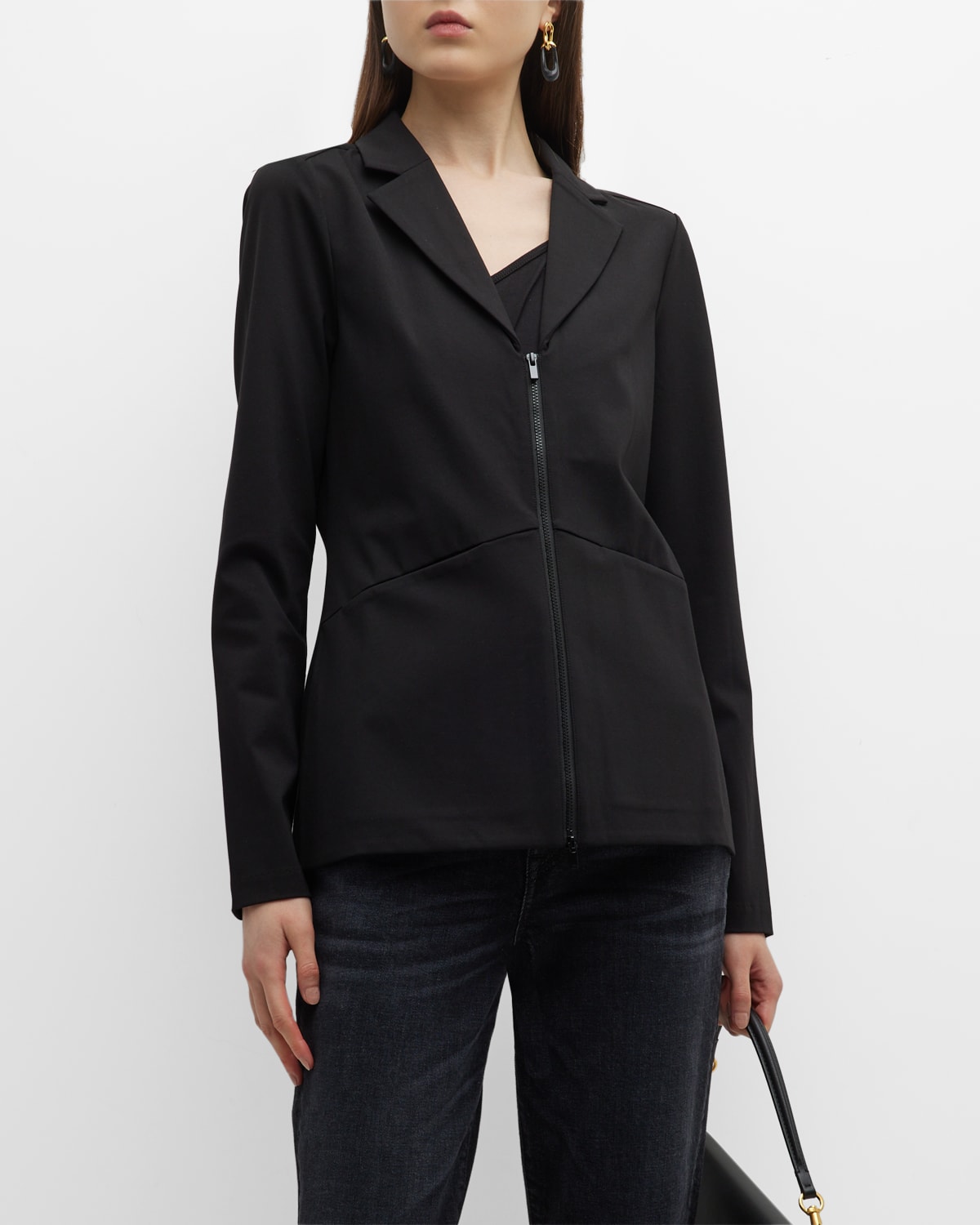Womens Front Zip Jacket | Neiman Marcus