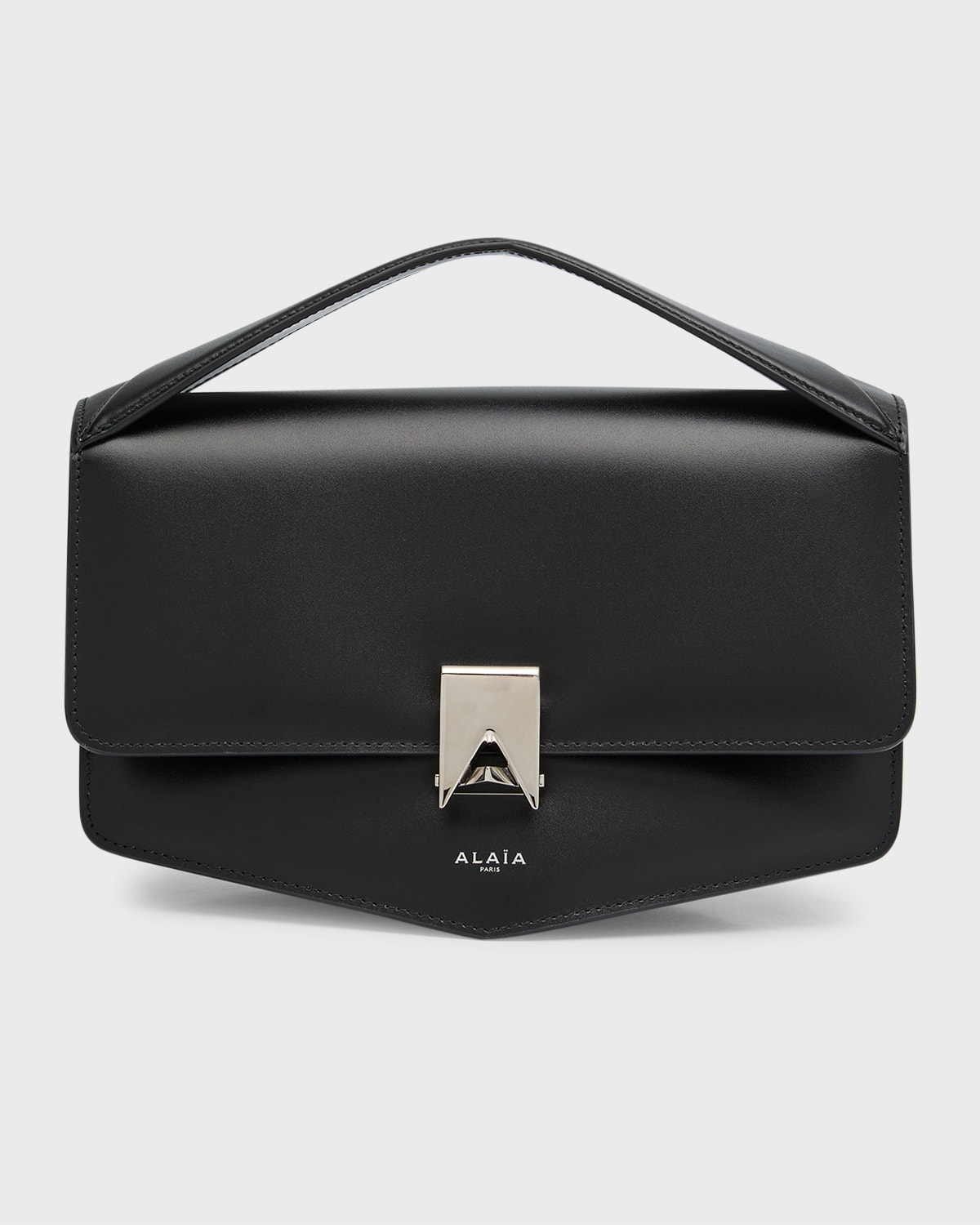 Push Lock Closure Bag | Neiman Marcus