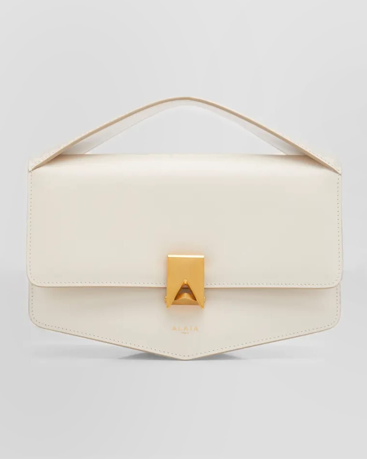 Push Lock Closure Bag | Neiman Marcus