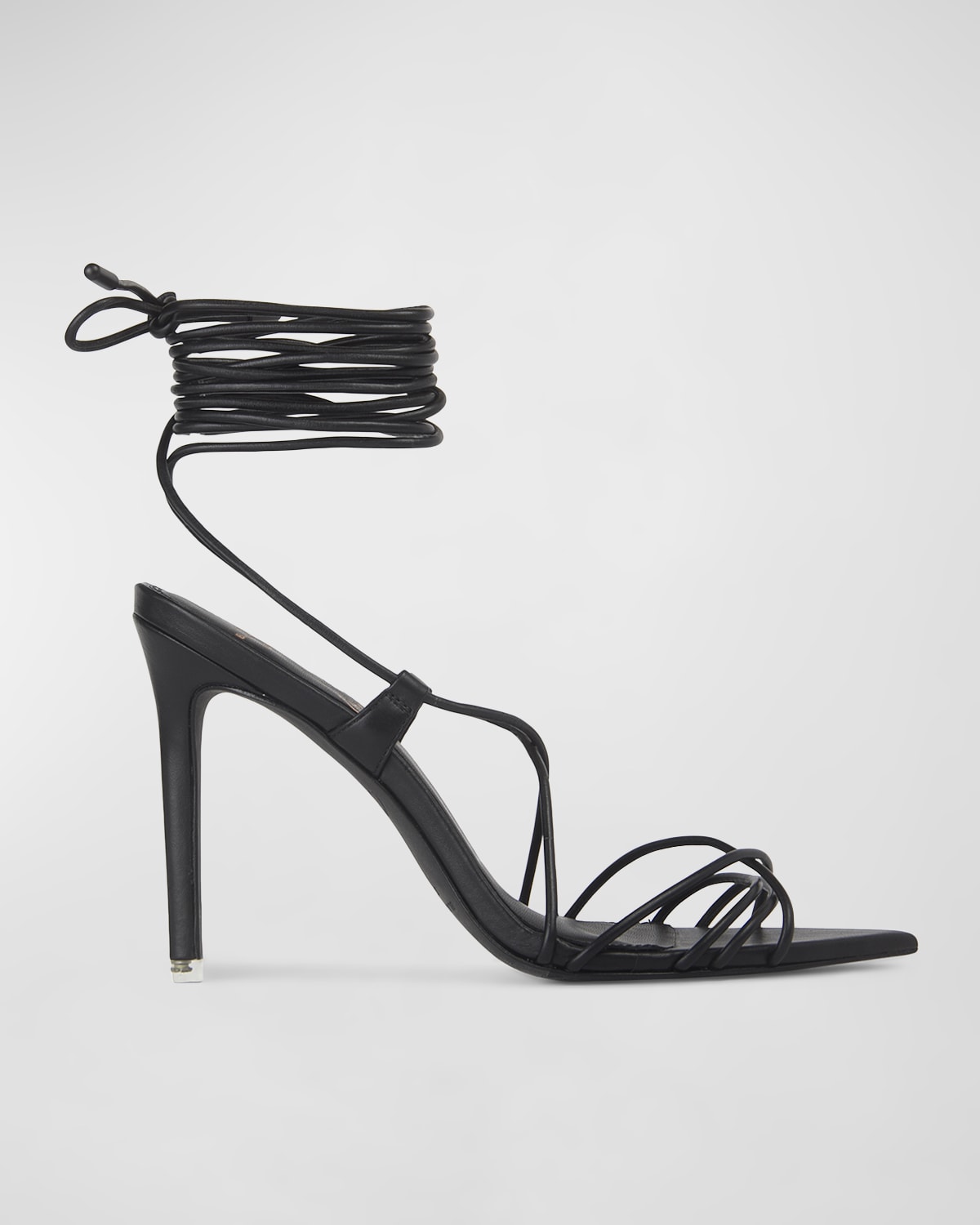Black Ankle Wrap Shoes | Neiman Marcus