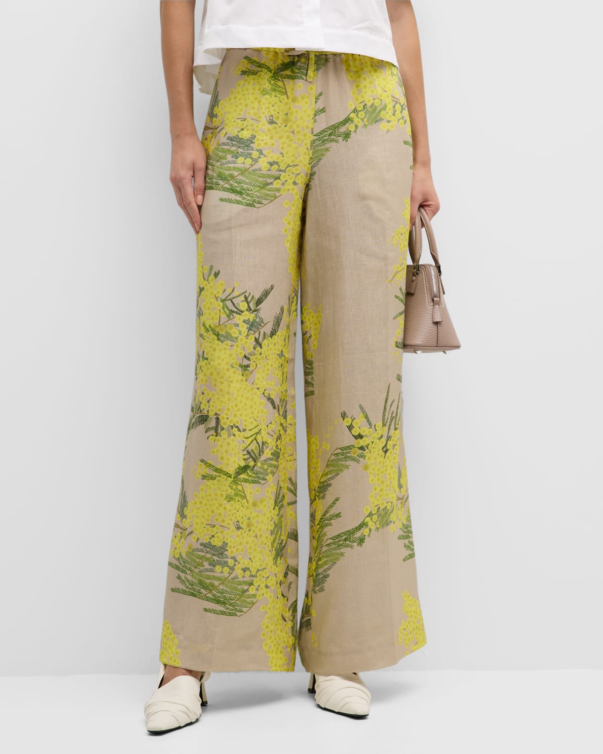 Womens Linen Pants | Neiman Marcus