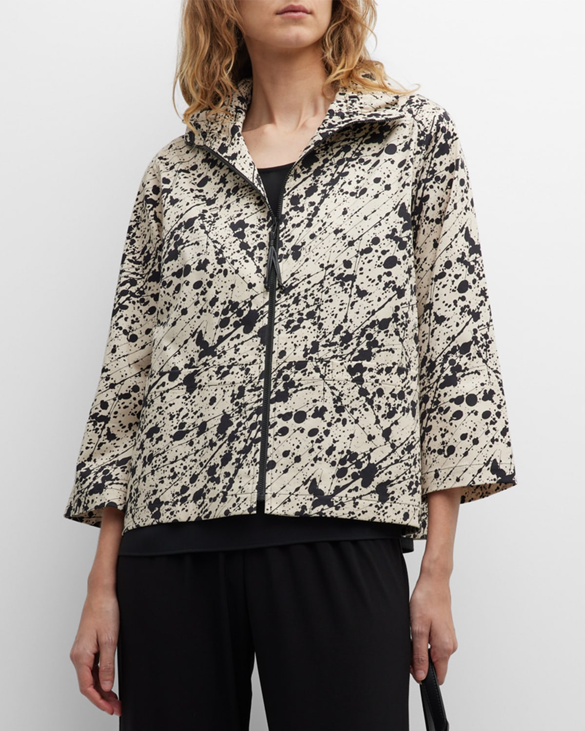 Womens Front Zip Jacket | Neiman Marcus