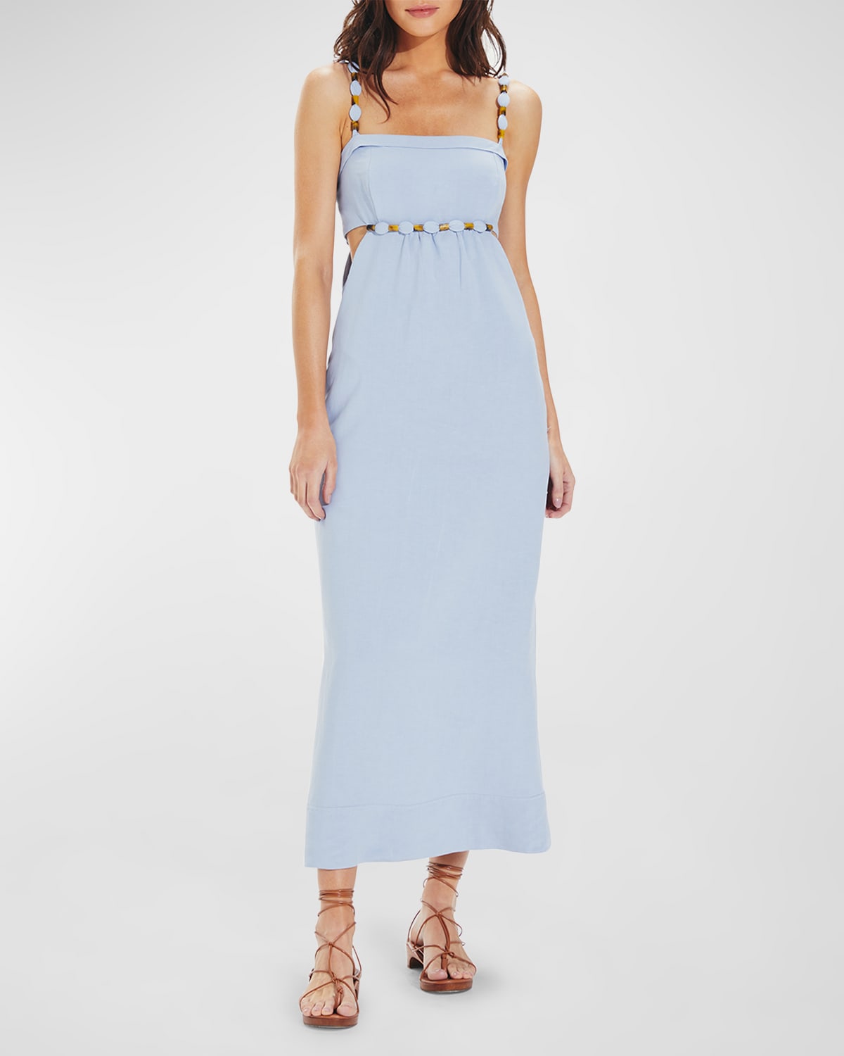 Spaghetti Straps Maxi Dress | Neiman Marcus