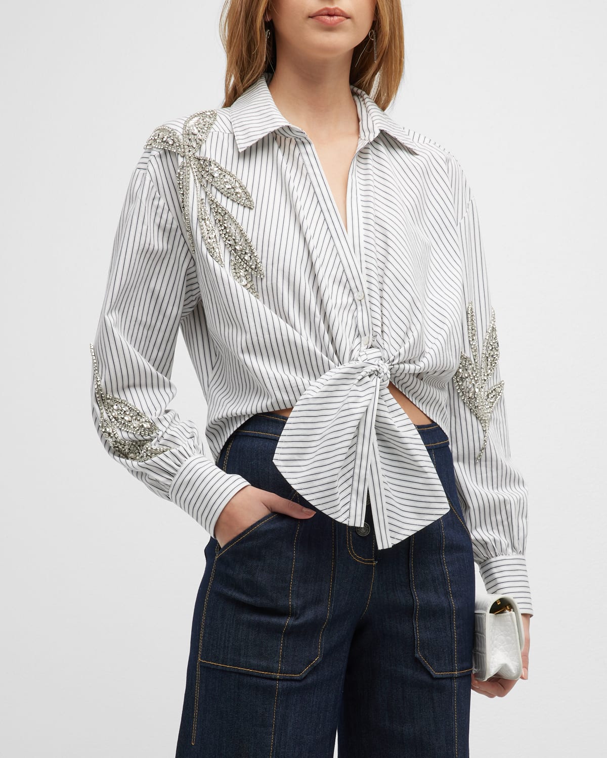 Womens Embroidered Top | Neiman Marcus