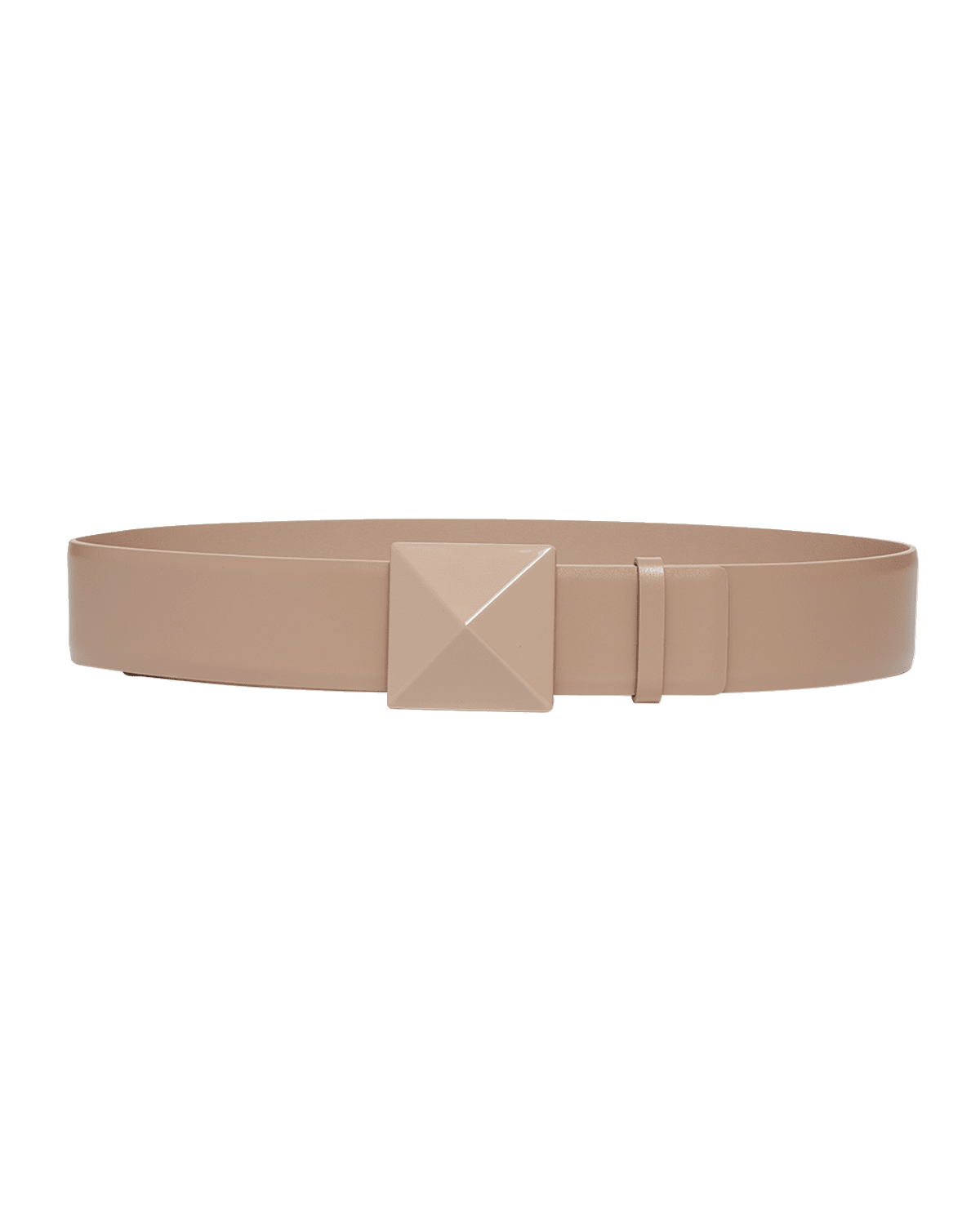 Ralph Lauren Collection Stacked RL Leather Belt, 32 Mm | Neiman Marcus