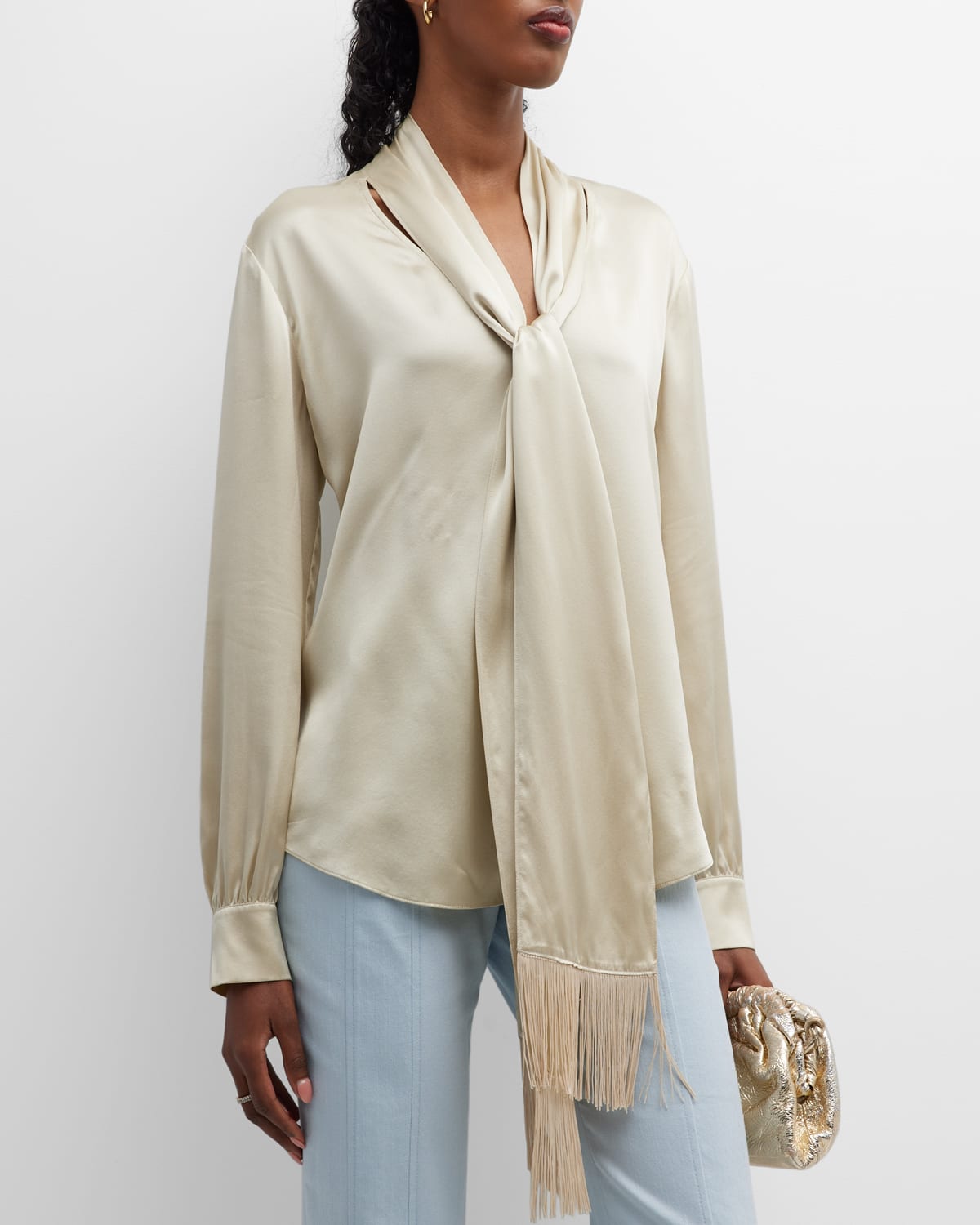 Womens Silk Top | Neiman Marcus