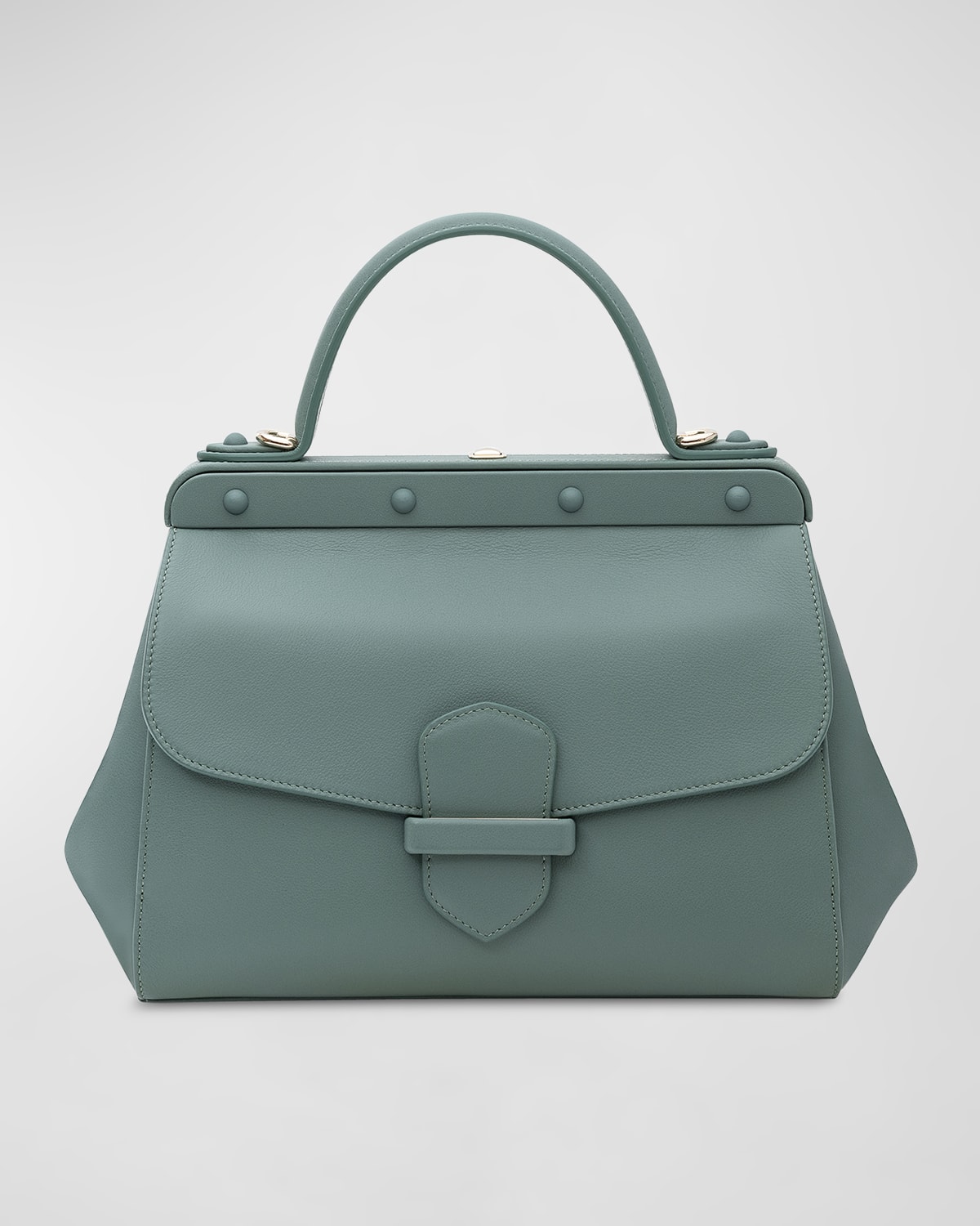 Push Lock Closure Bag | Neiman Marcus