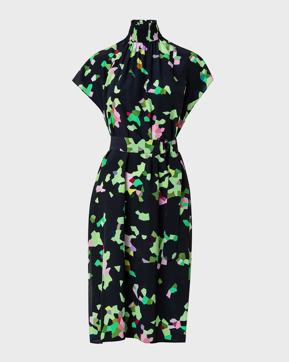 Crepe De Chine Dress | Neiman Marcus