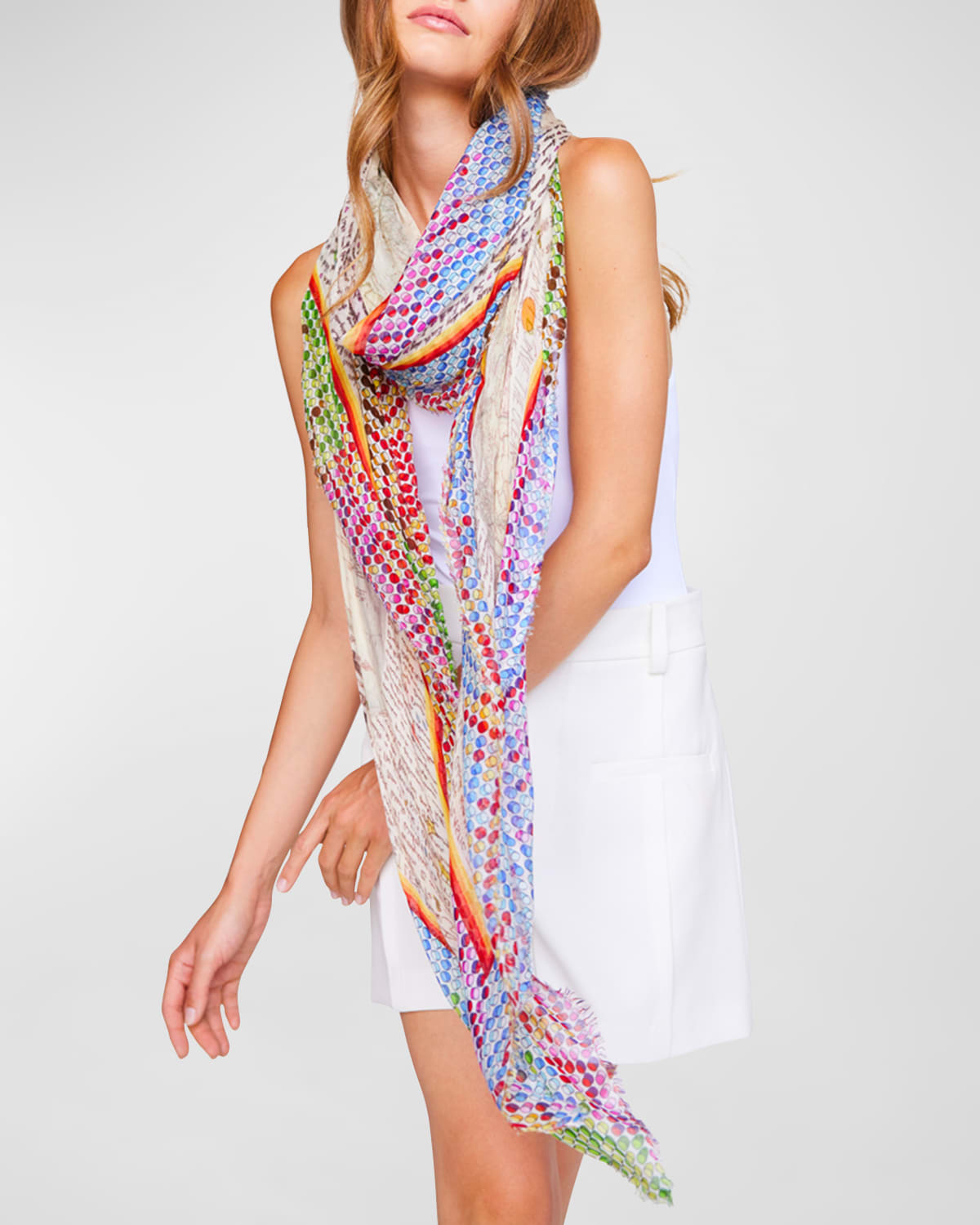 Lightweight Silk Scarf | Neiman Marcus