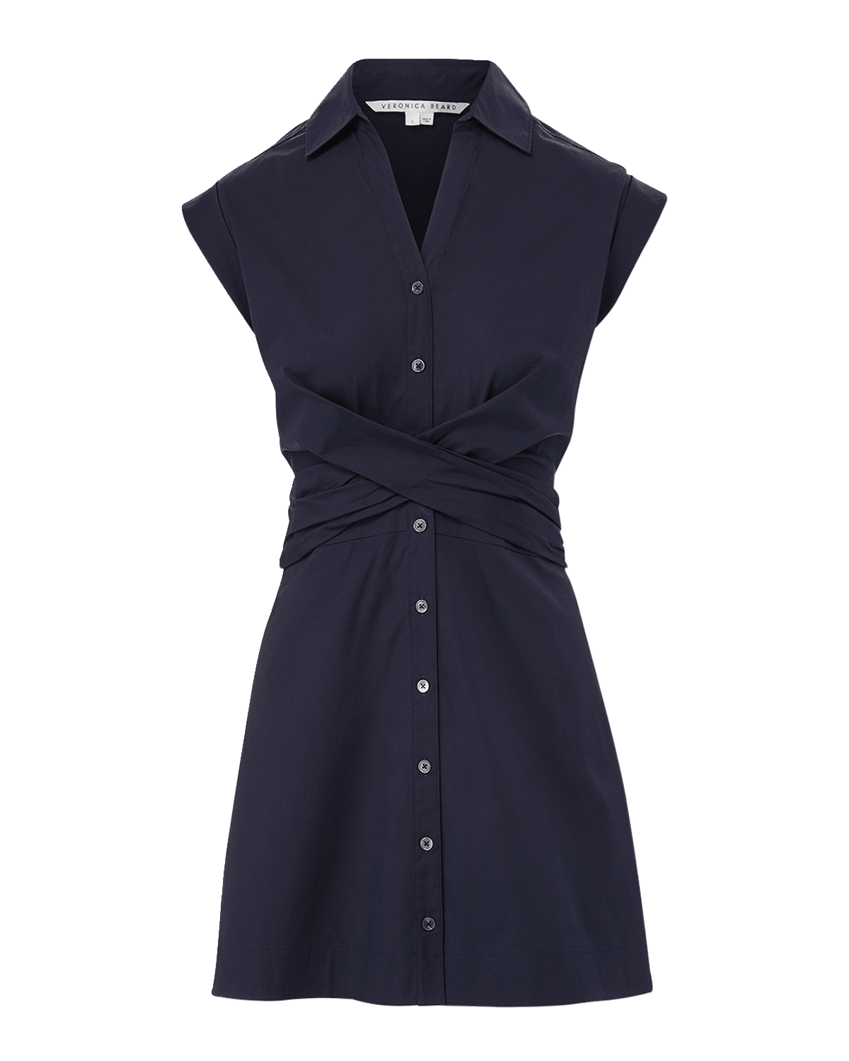 Rails Diane Button-Front Linen Shirtdress | Neiman Marcus