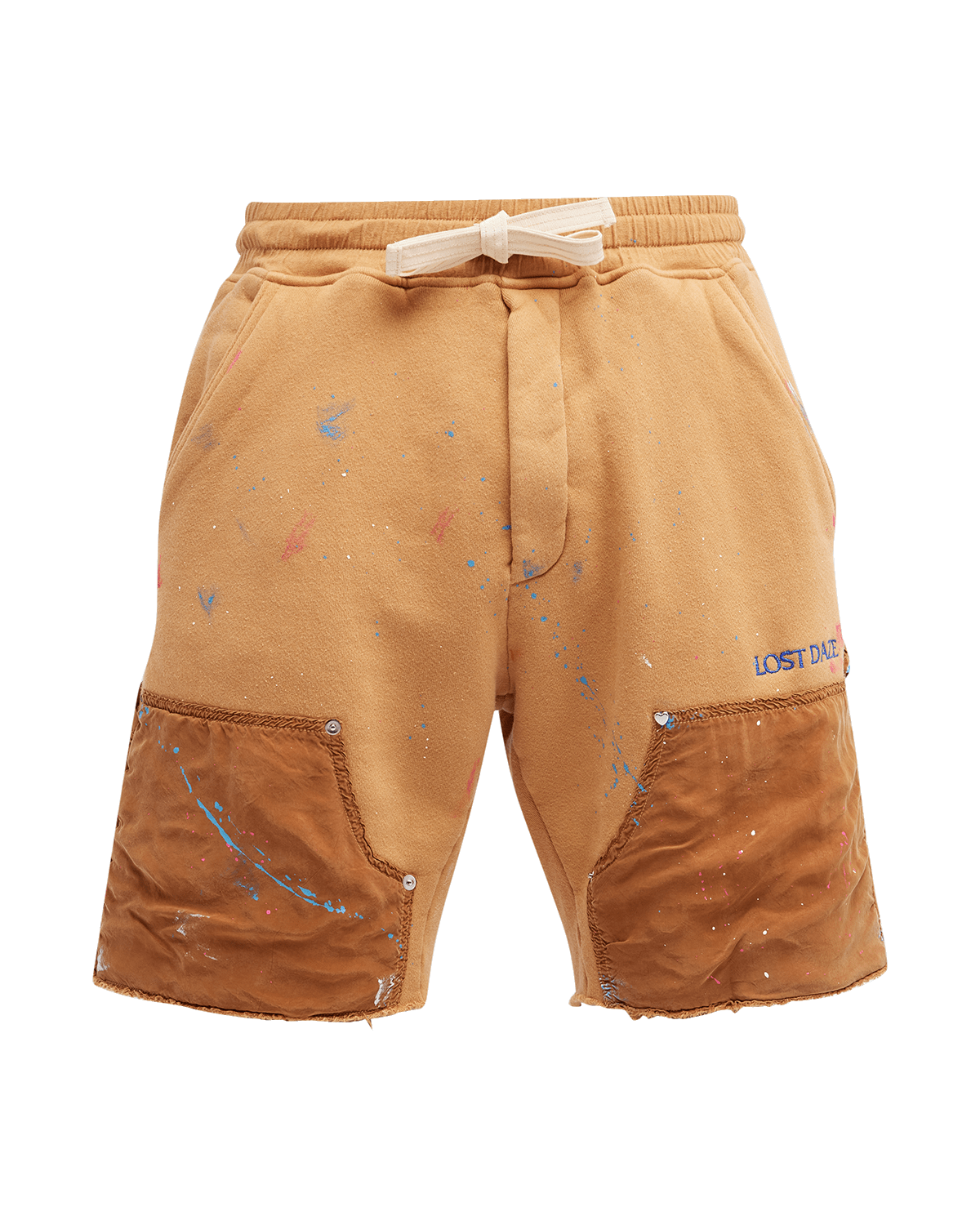 PRPS Men's Leopard-Print Sweat Shorts | Neiman Marcus