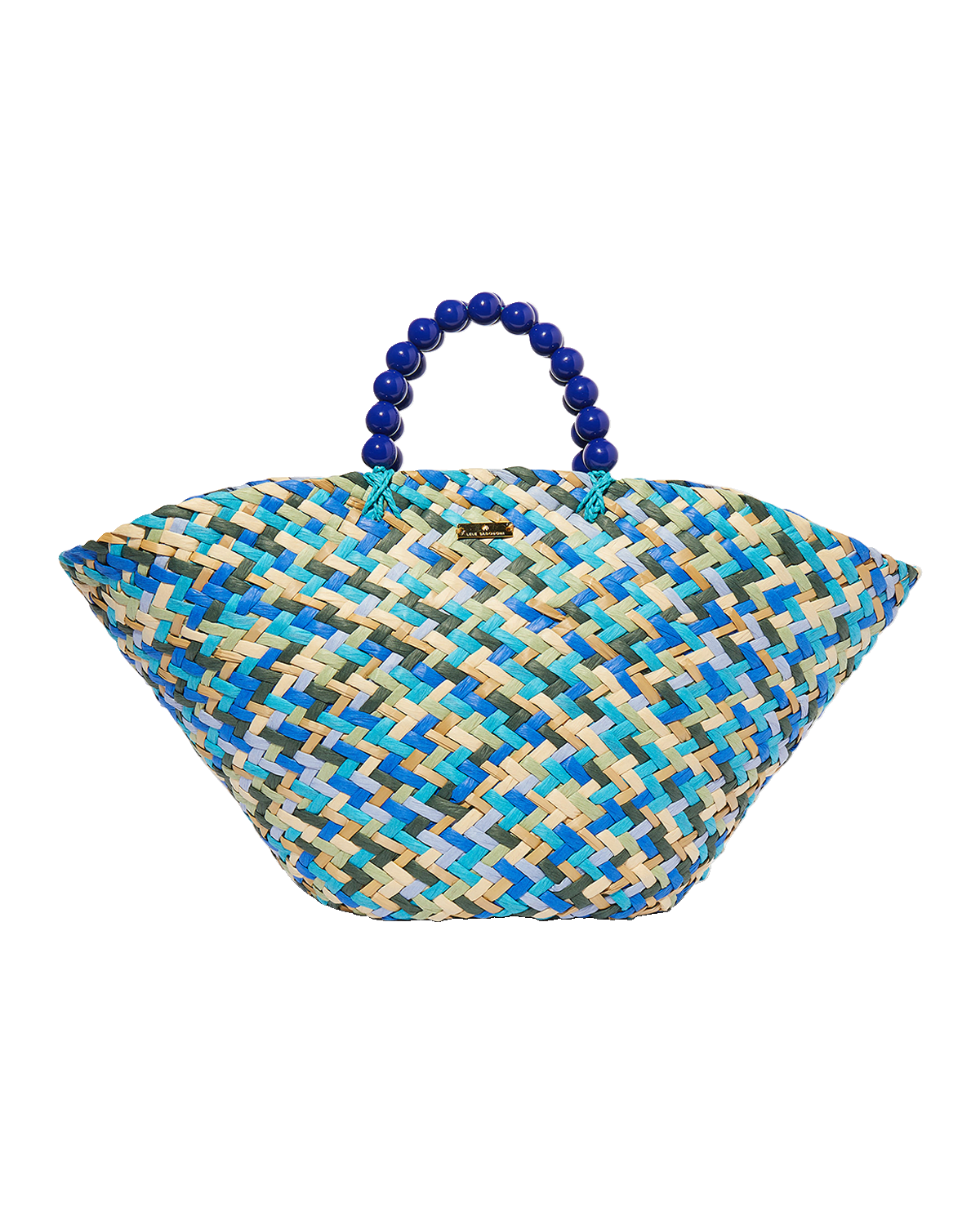 Manebi Mini Summer Raffia Top-Handle Bag | Neiman Marcus