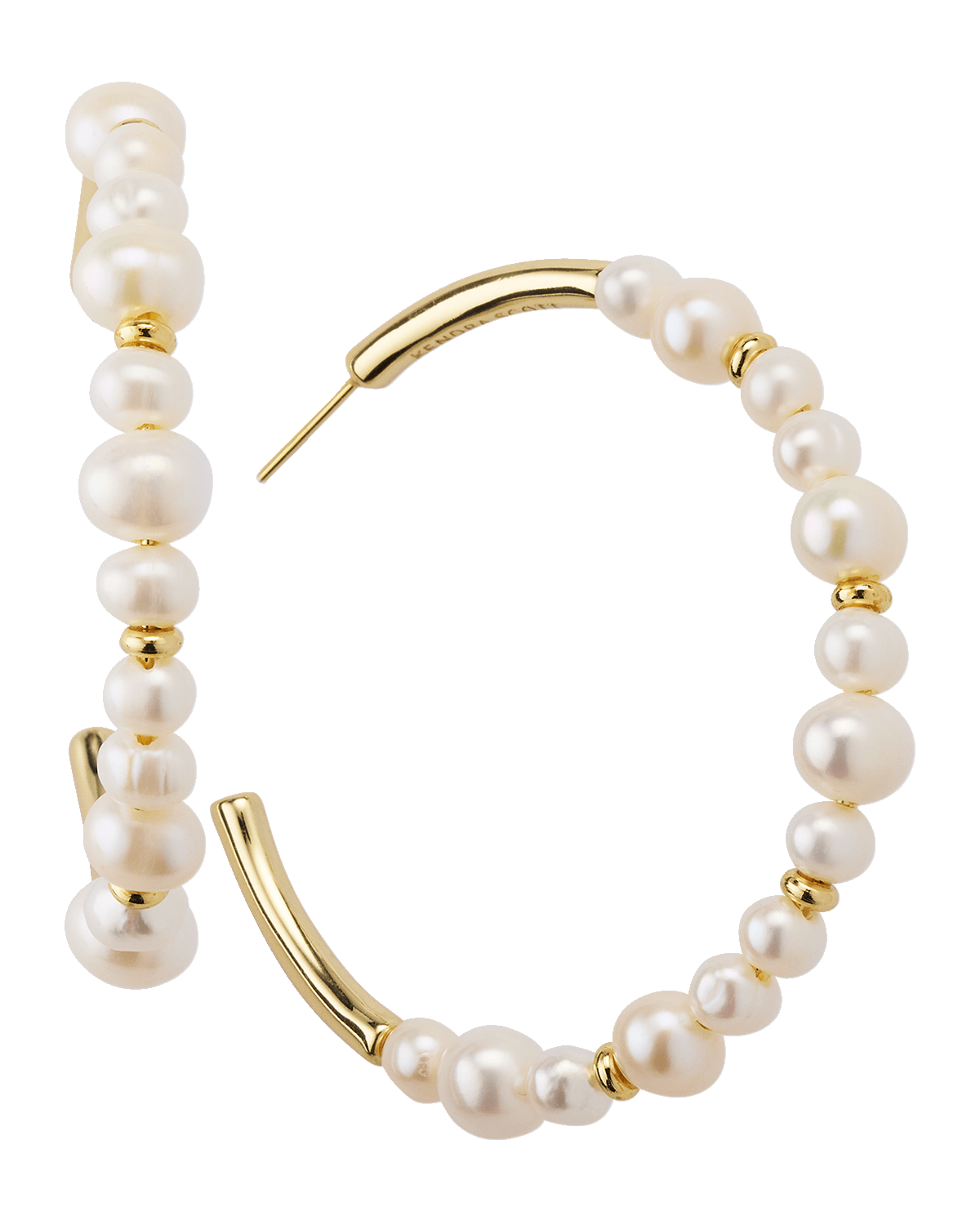 Persee Tourbillon Three Interlock Circle and Diamond Earring, Single ...