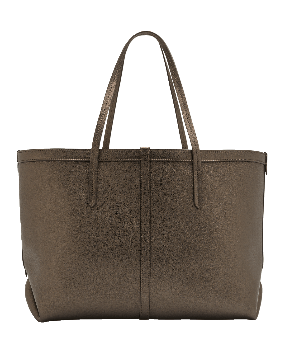 Brunello Cucinelli Monili Leather Top-Handle Bag | Neiman Marcus