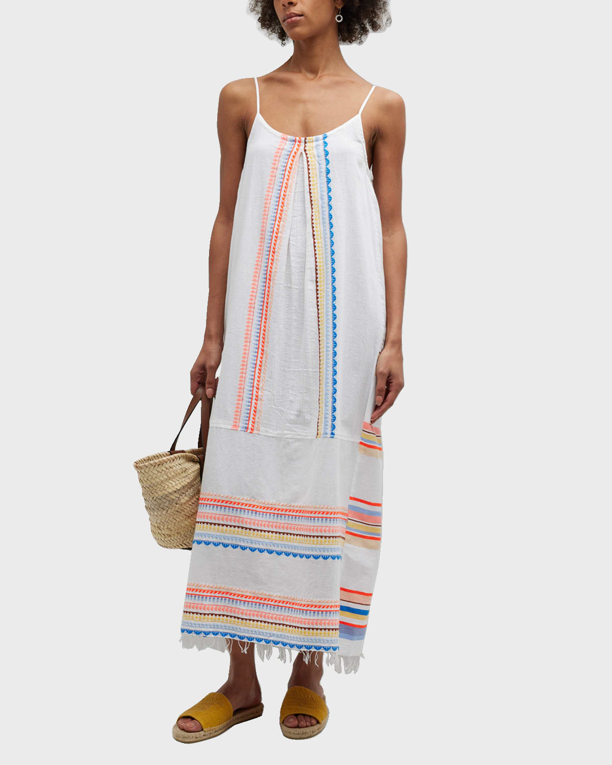 Spaghetti Straps Maxi Dress | Neiman Marcus